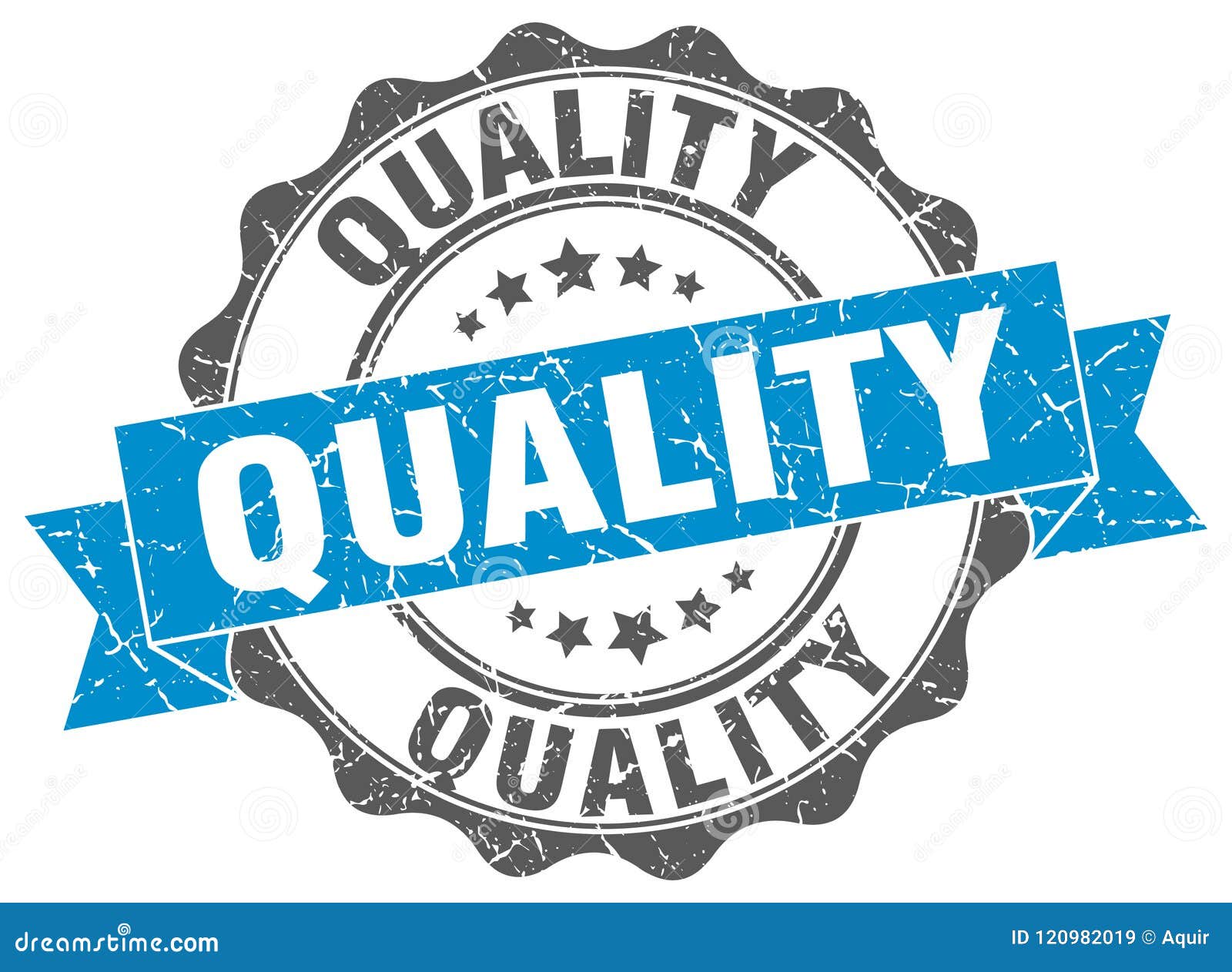 Sello de calidad sello ilustración del vector. Ilustración de modelo ...