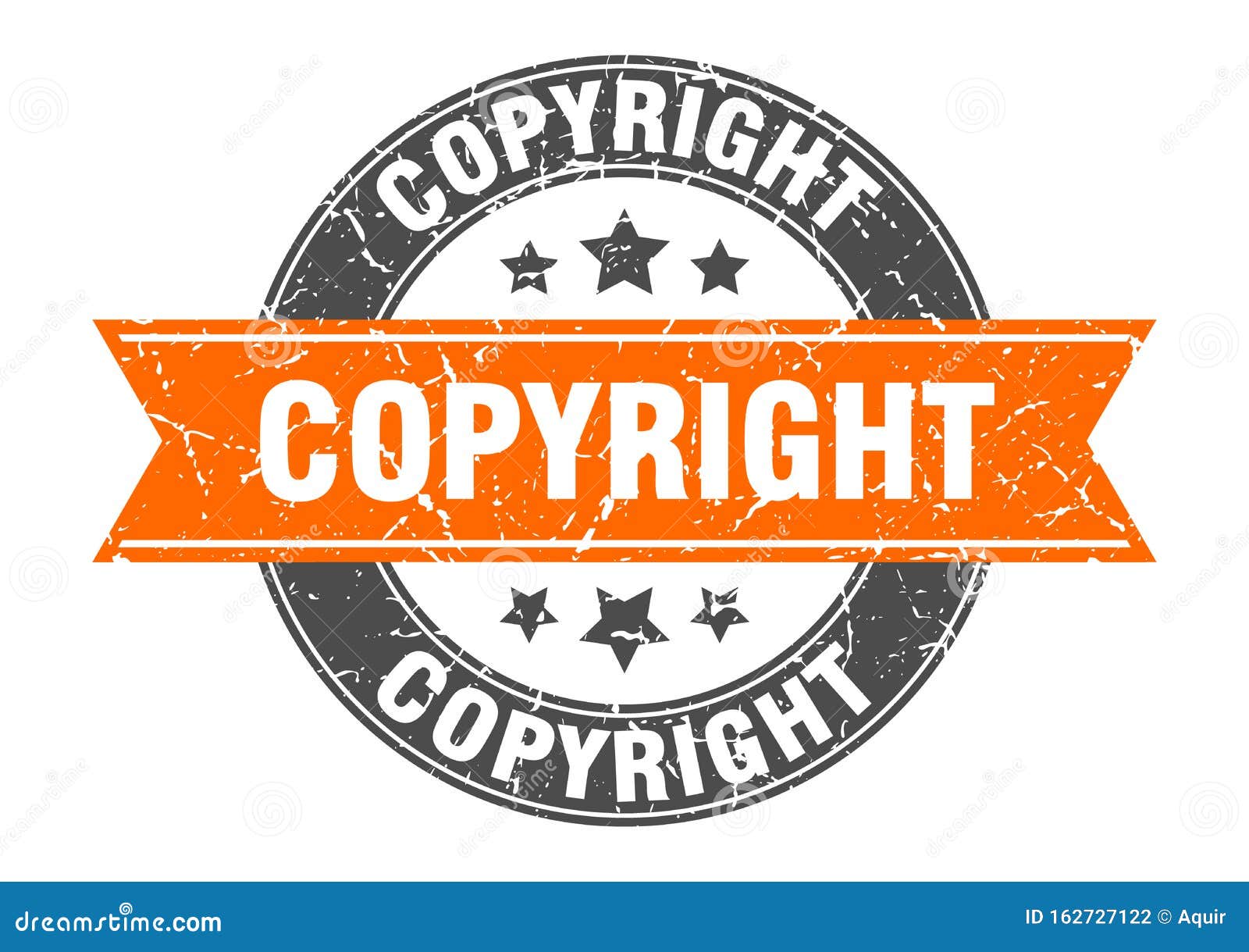 Sello de copyright ilustración del vector. Ilustración de copyrighted ...