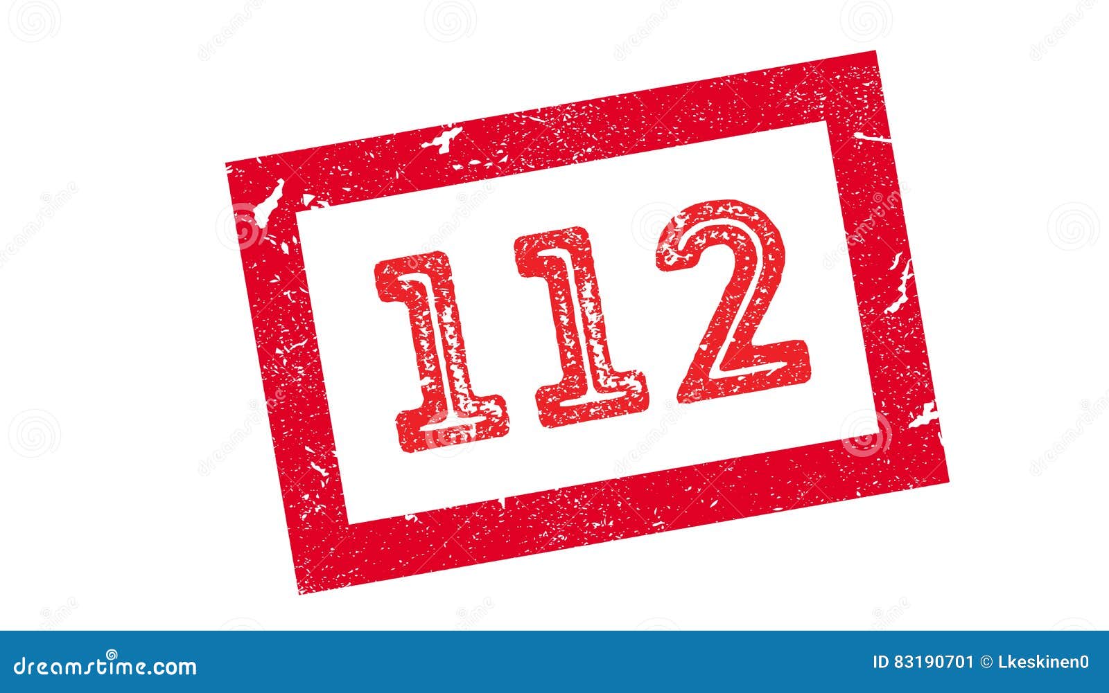Sello de goma 112 stock de ilustración. Ilustración de pegatina - 83190701
