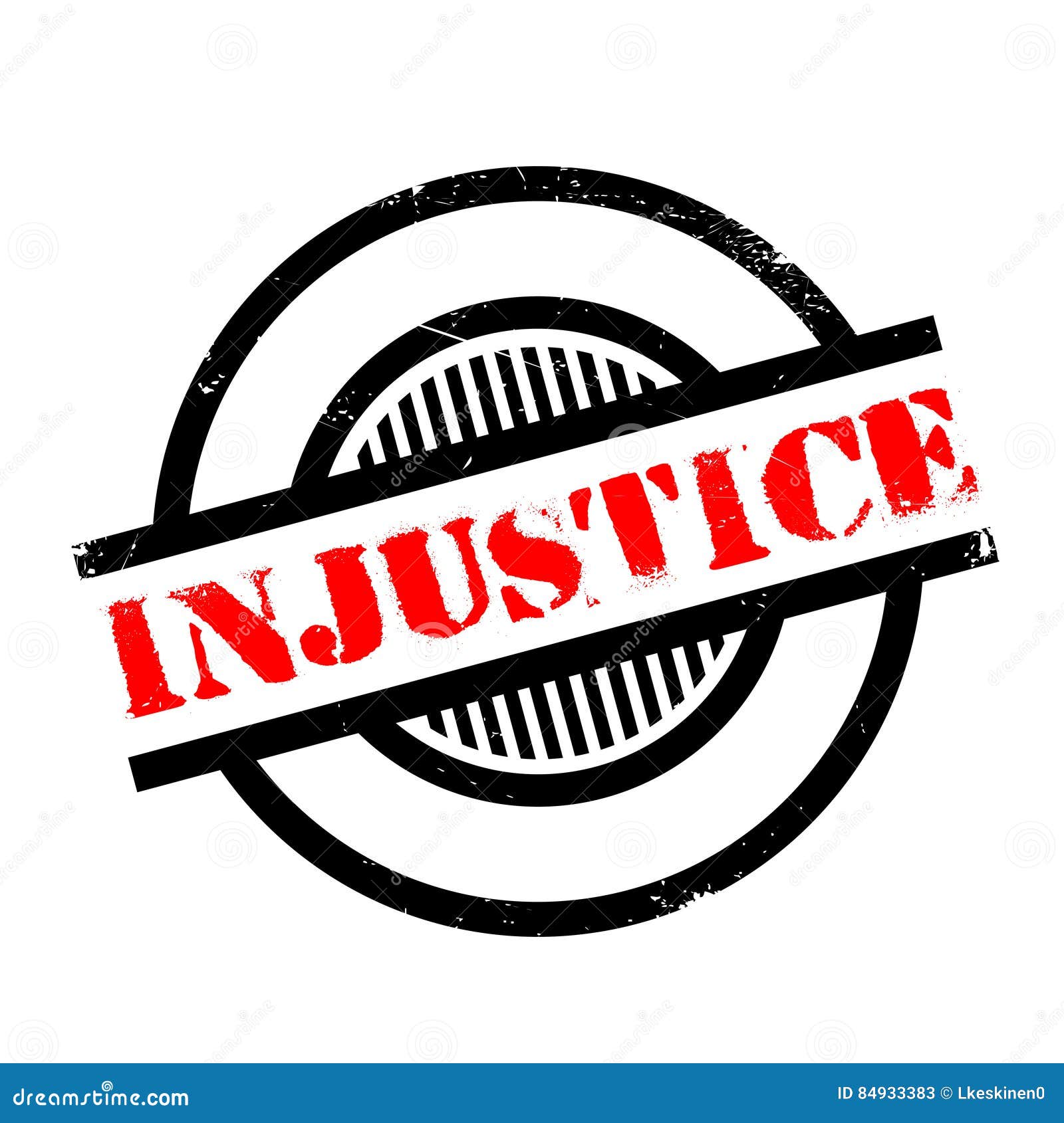 Sello De Goma De La Injusticia Stock de ilustración - Ilustración de ...