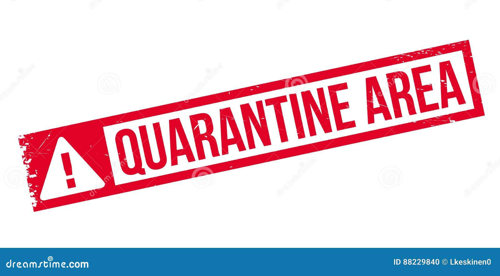 Sello De Goma De La Zona De Cuarentena Foto de archivo - Imagen de cuba ...