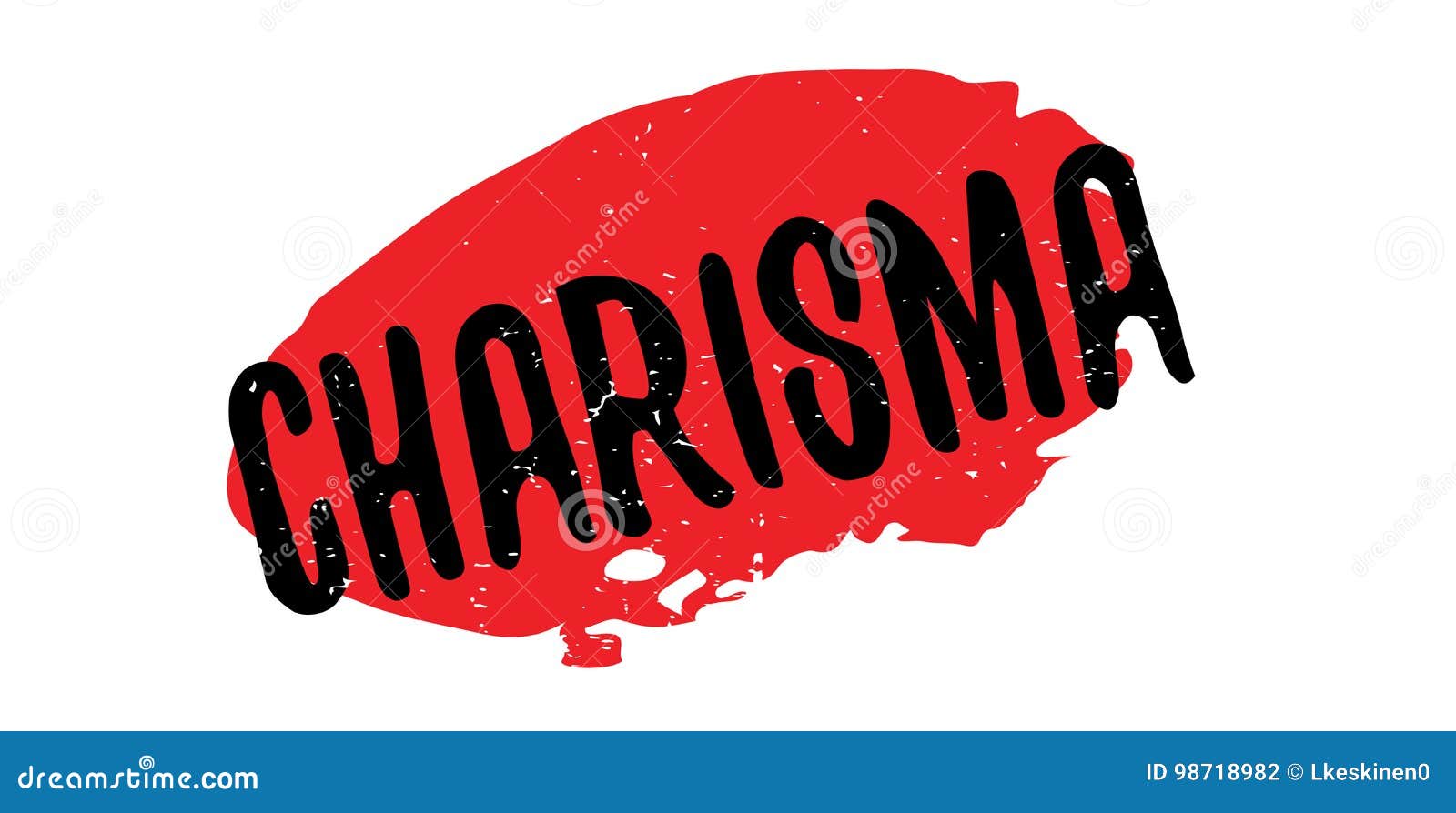 Sello de goma del carisma ilustración del vector. Ilustración de rojo ...