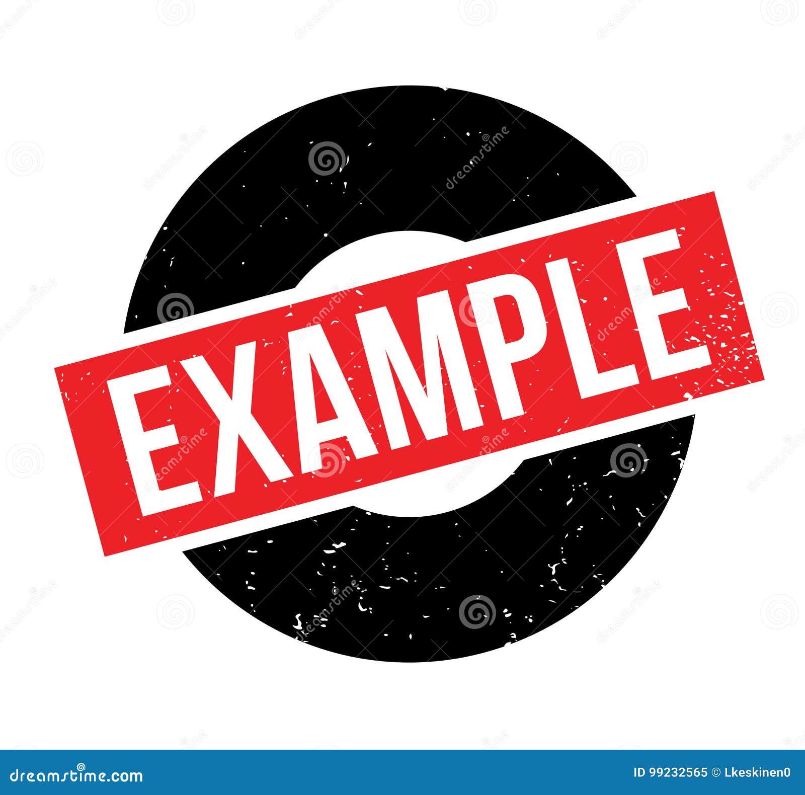 Sello de goma del ejemplo ilustración del vector. Ilustración de sello ...