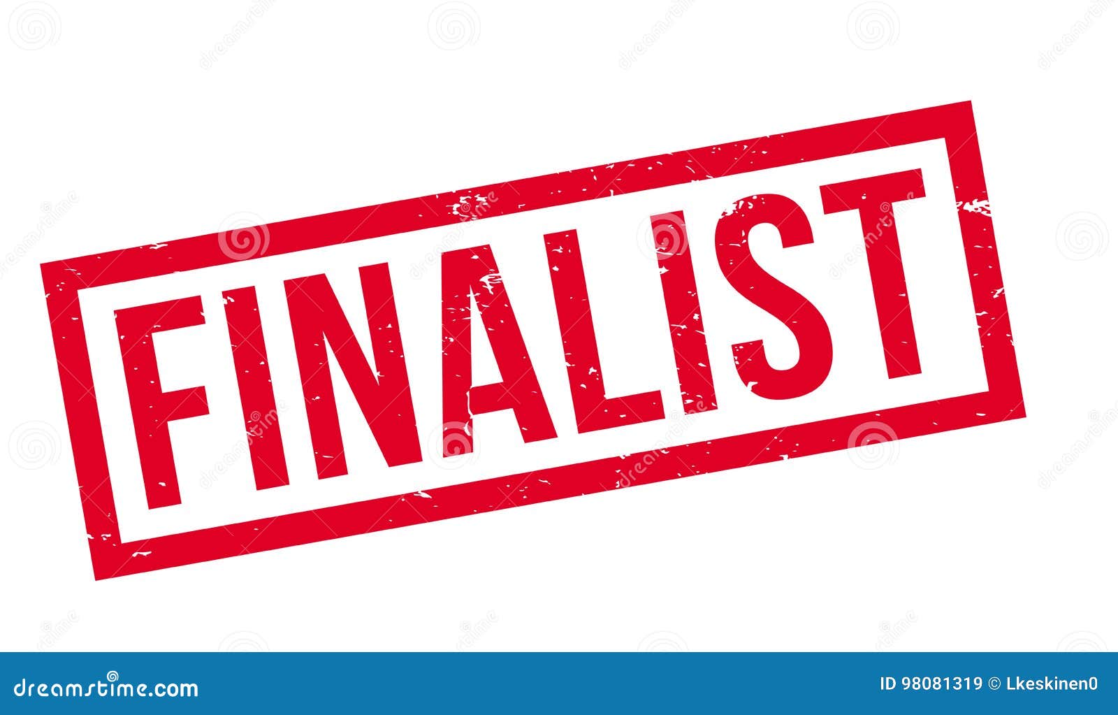 Sello De Goma Del Finalista Ilustración del Vector - Ilustración de ...