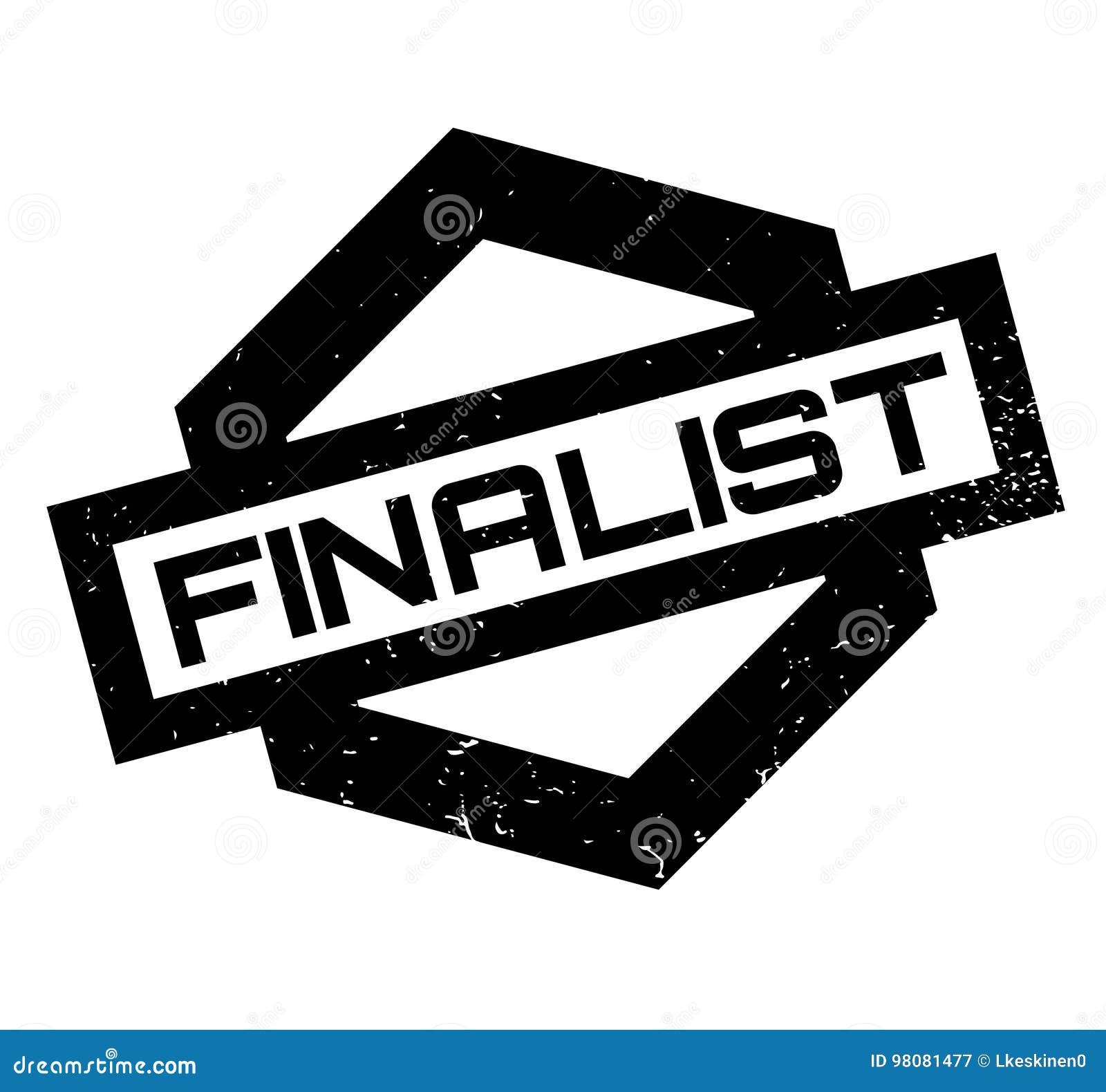 Sello De Goma Del Finalista Ilustración del Vector - Ilustración de ...