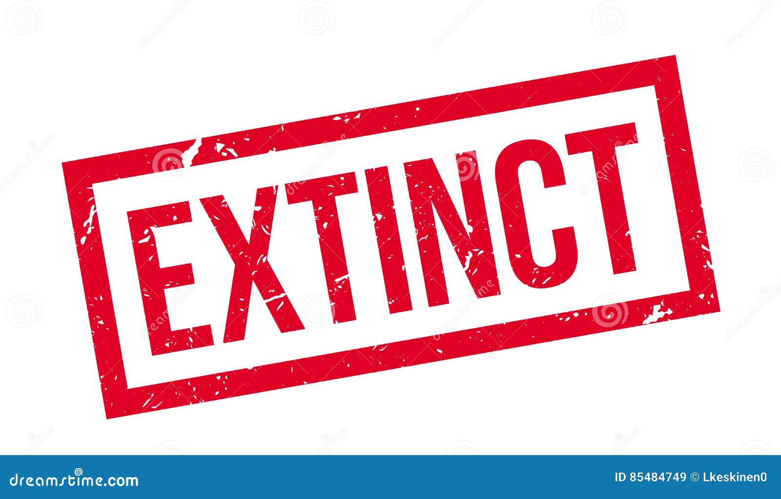 Sello de goma extinto ilustración del vector. Ilustración de extremo ...