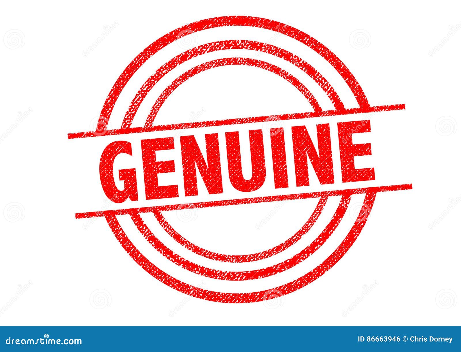 Sello de goma genuino stock de ilustración. Ilustración de certificado ...