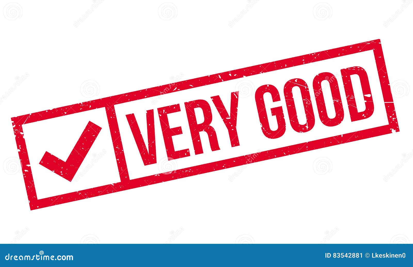 Sello de goma muy bueno ilustración del vector. Ilustración de alcance ...