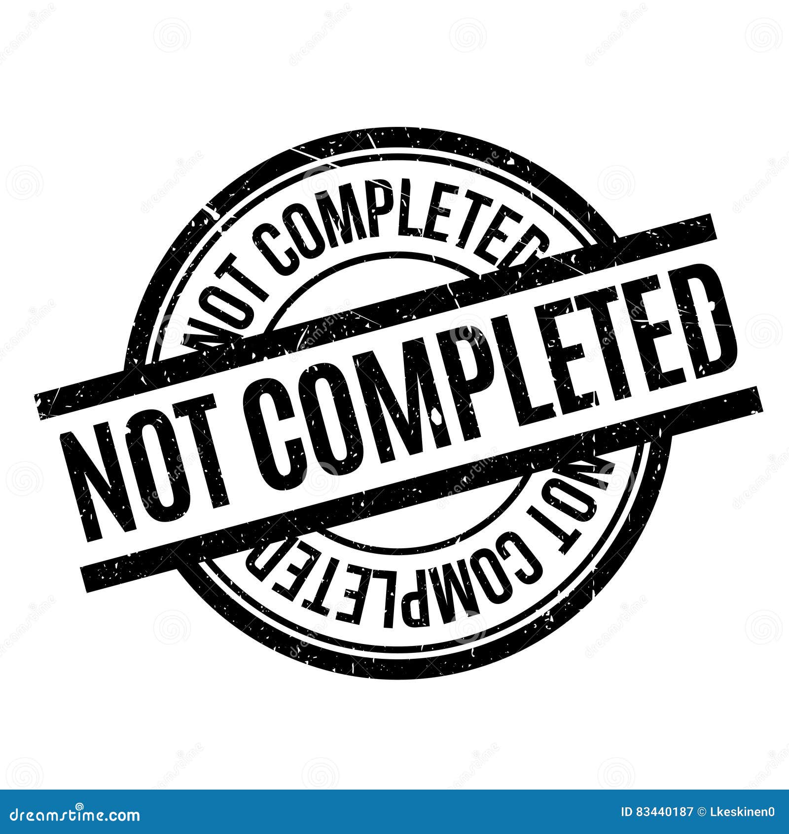 Sello de goma no terminado stock de ilustración. Ilustración de tinta ...