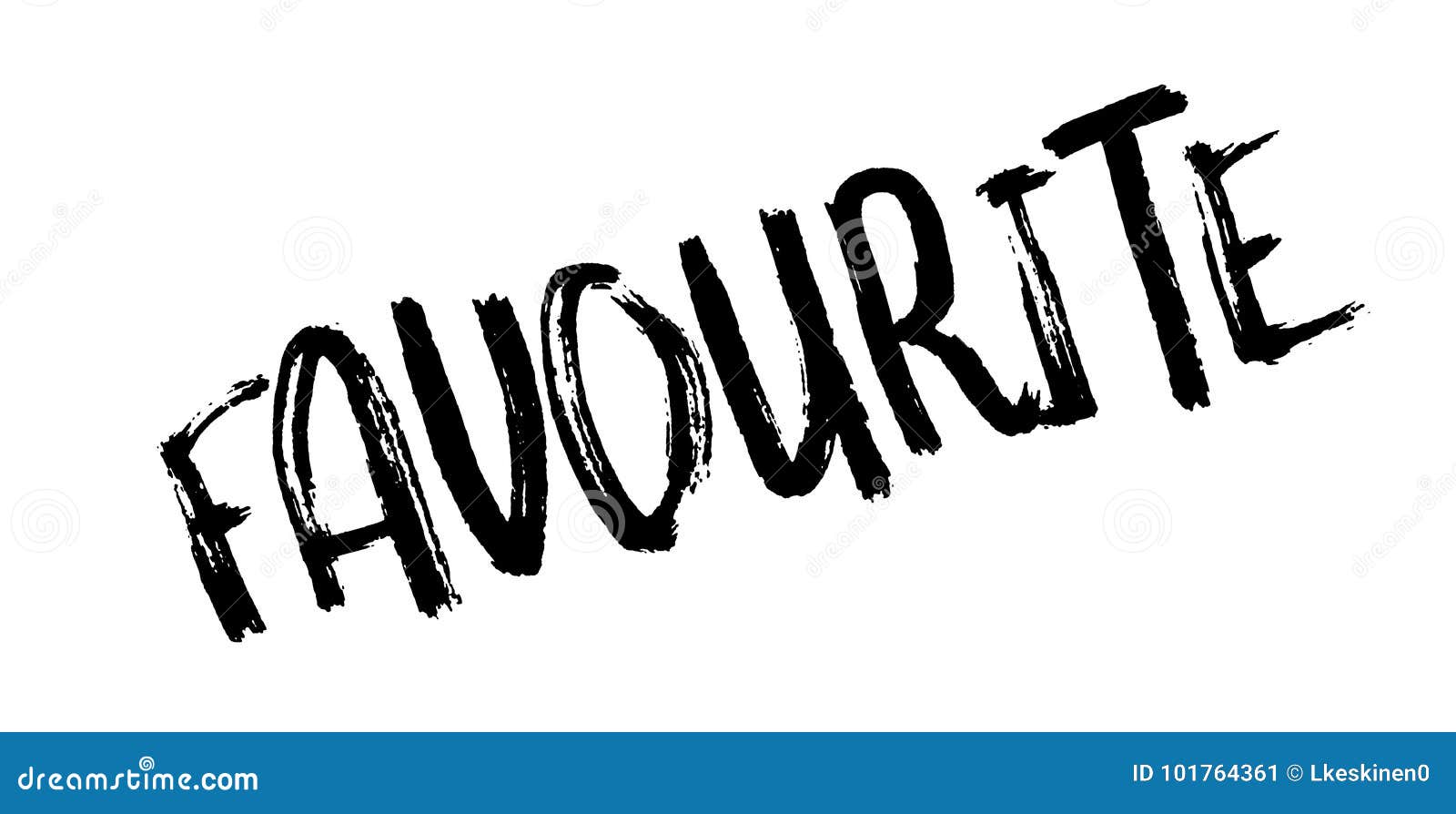 Sello de goma preferido ilustración del vector. Ilustración de prefiera ...