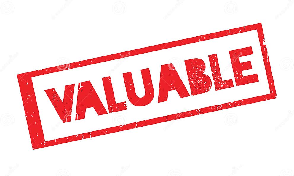 Sello de goma valioso ilustración del vector. Ilustración de valorado ...