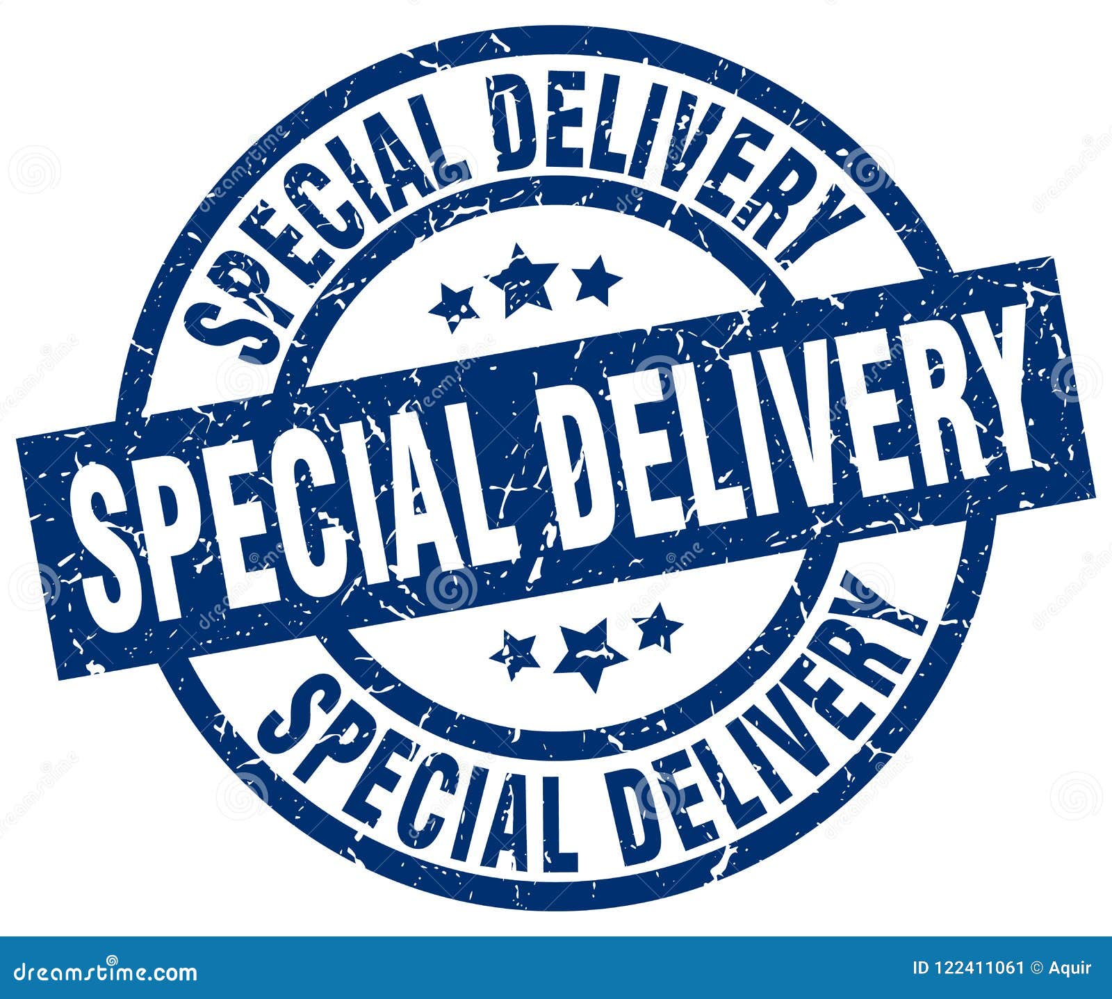 Sello De La Entrega Especial Ilustración del Vector - Ilustración de ...