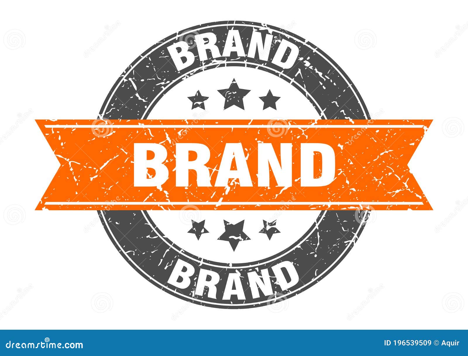 Sello de marca ilustración del vector. Ilustración de modelo - 196539509