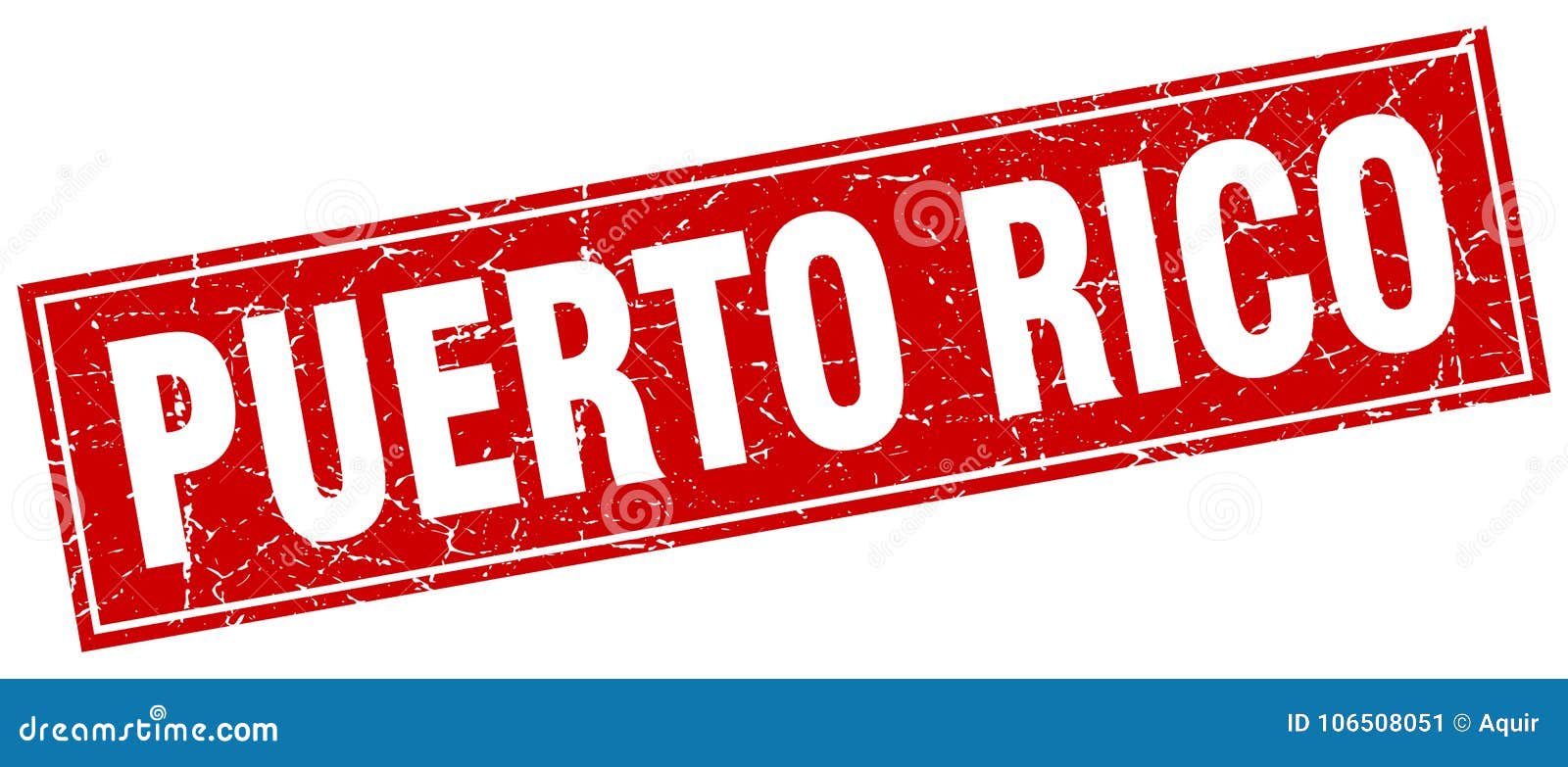 Sello de Puerto Rico ilustración del vector. Ilustración de sello ...