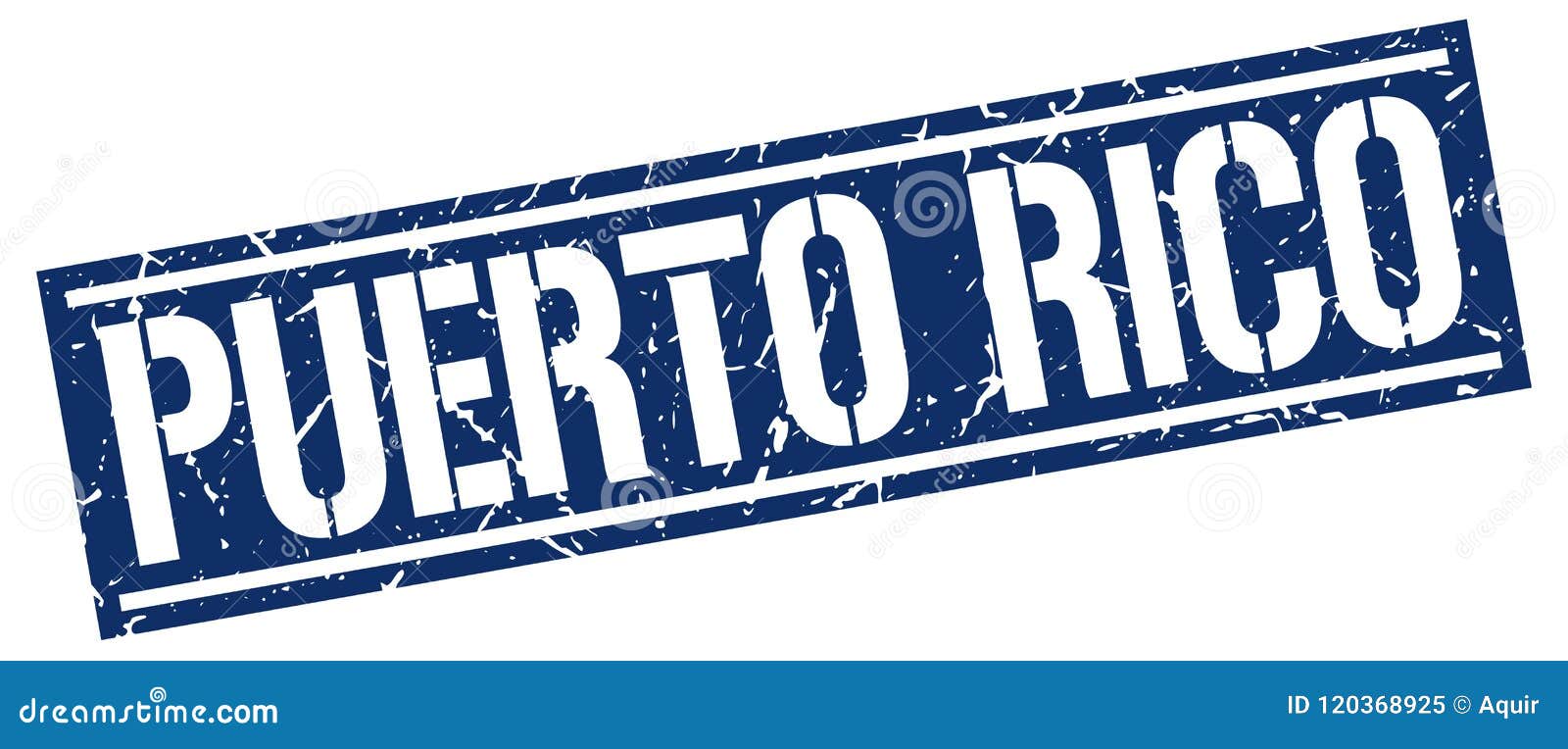 Sello de Puerto Rico ilustración del vector. Ilustración de etiqueta ...