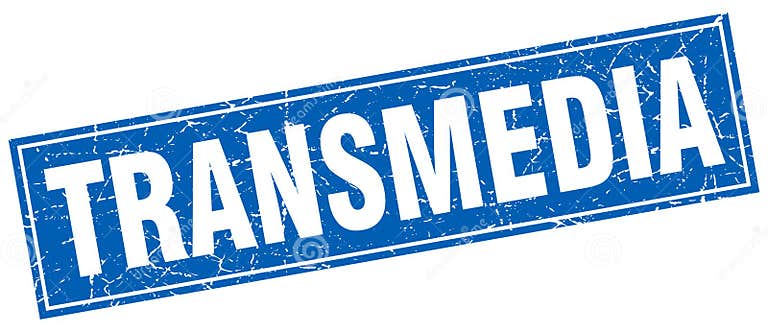 Sello de Transmedia ilustración del vector. Ilustración de bandera - 99002236