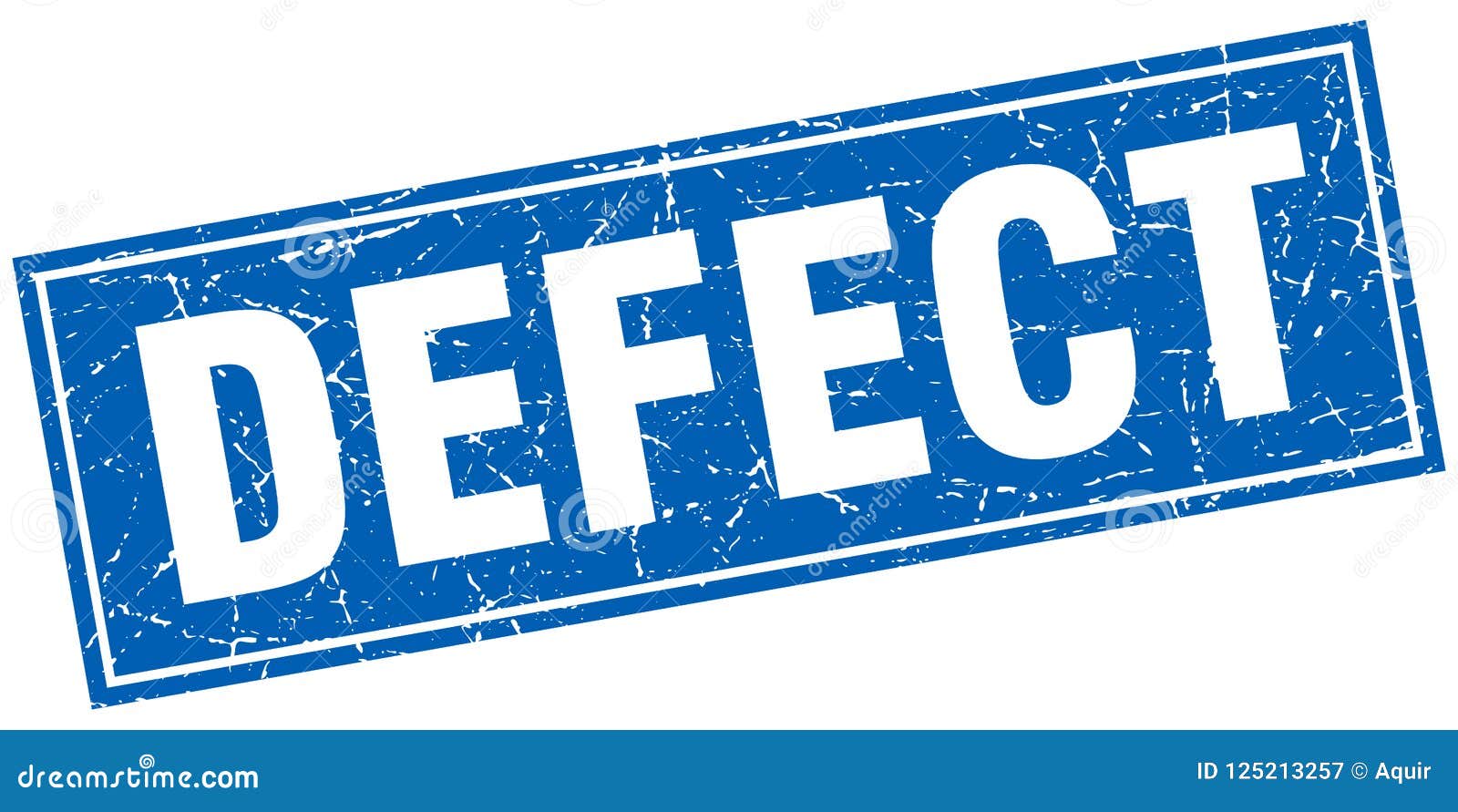 Sello del defecto ilustración del vector. Ilustración de defecto ...