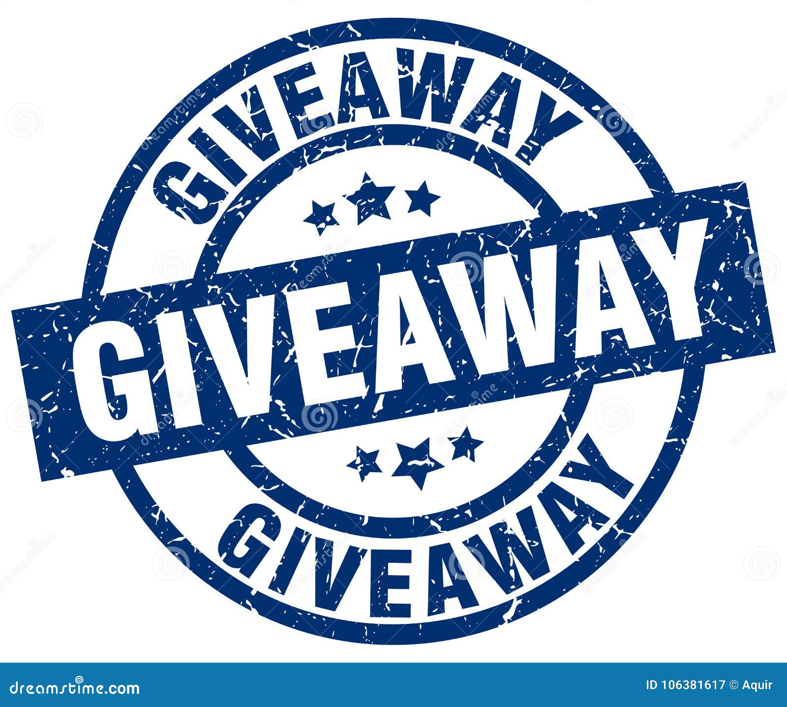 Sello del sorteo ilustración del vector. Ilustración de vector - 106381617