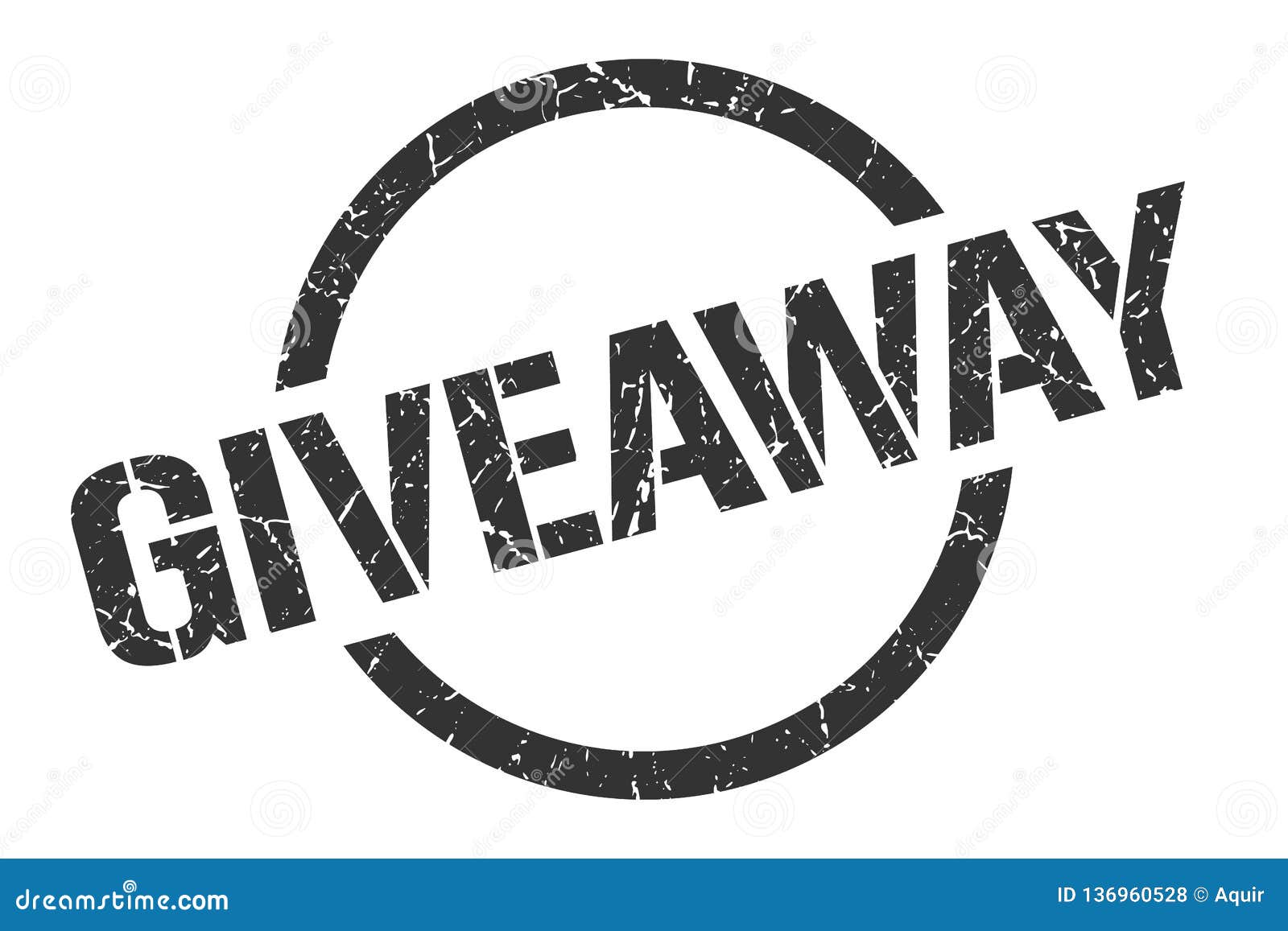 Sello del sorteo ilustración del vector. Ilustración de etiqueta ...