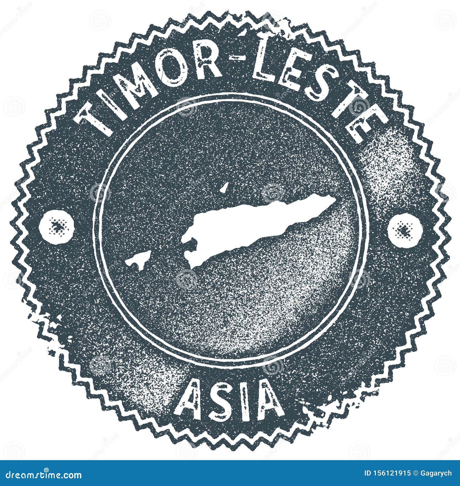 Sello Del Vintage Del Mapa De Timor-Leste Ilustración del Vector ...