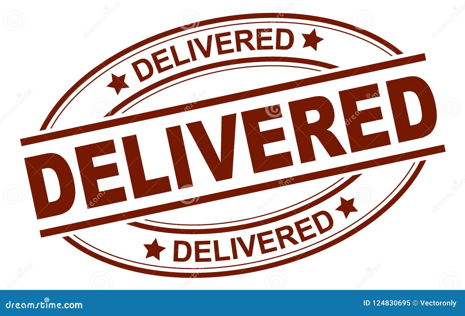 Entregado Ilustraciones Stock, Vectores, Y Clipart – (1,051 ...