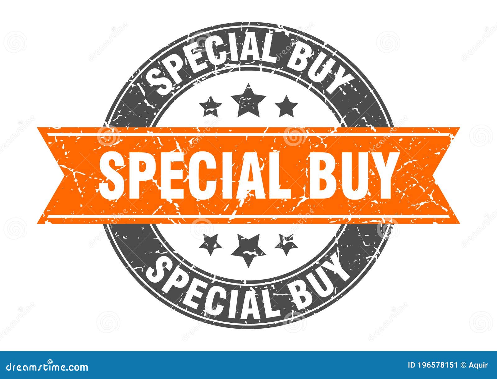 Sello especial de compra ilustración del vector. Ilustración de bandera ...
