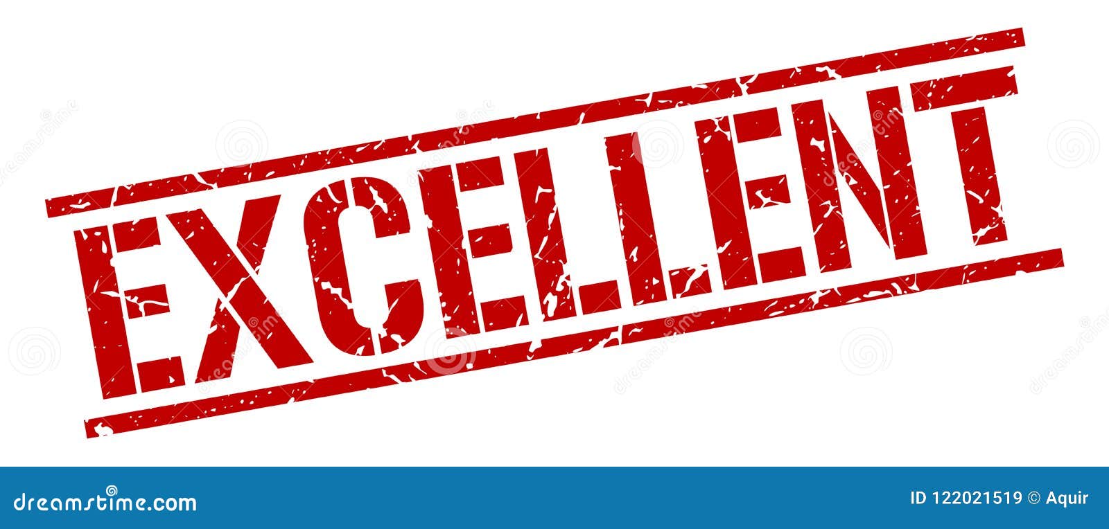 Sello excelente ilustración del vector. Ilustración de sello - 122021519