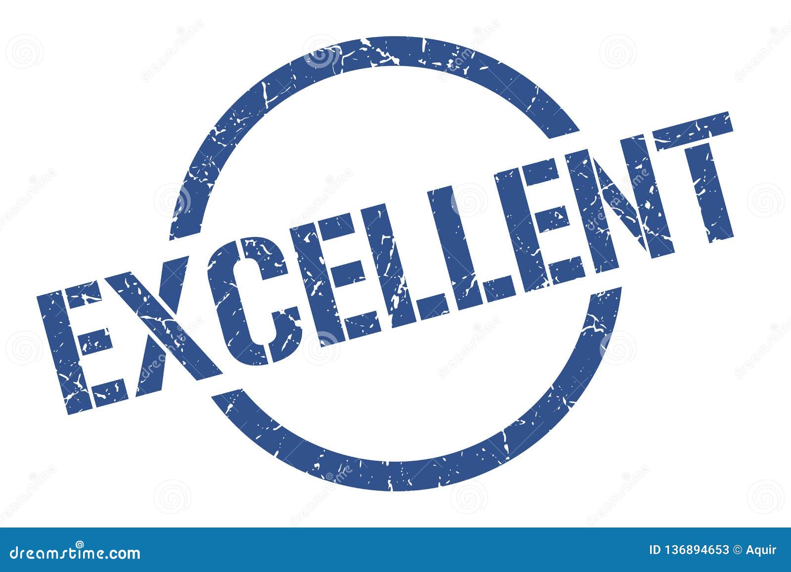 Sello excelente ilustración del vector. Ilustración de etiqueta - 136894653