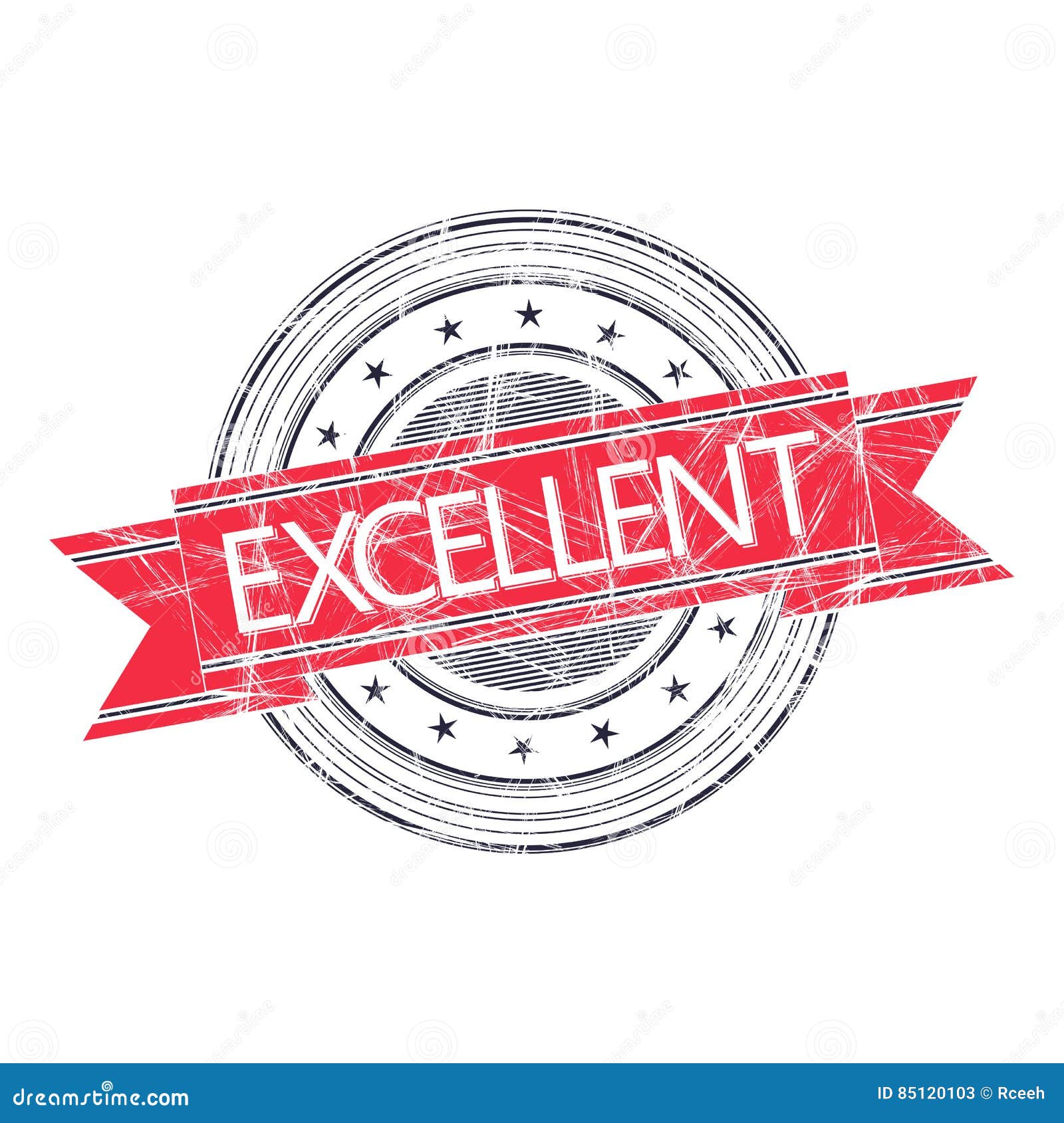 Sello excelente ilustración del vector. Ilustración de concepto - 85120103