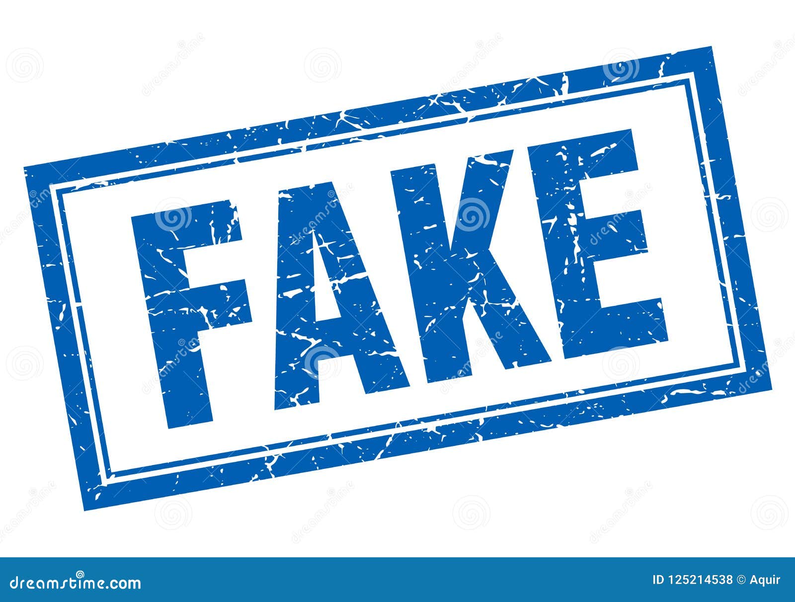 Sello falso ilustración del vector. Ilustración de texturizado - 125214538