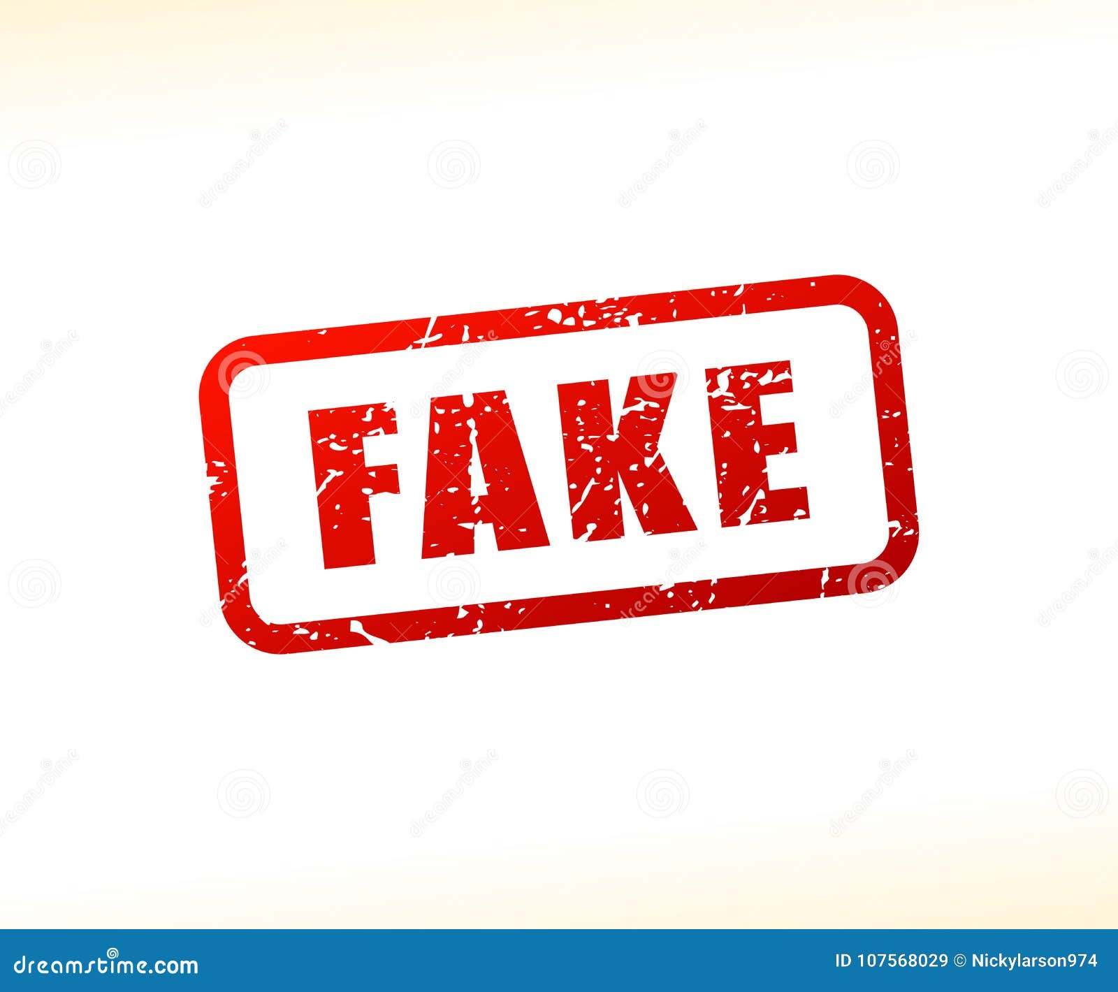 Sello falso del texto ilustración del vector. Ilustración de aislado ...