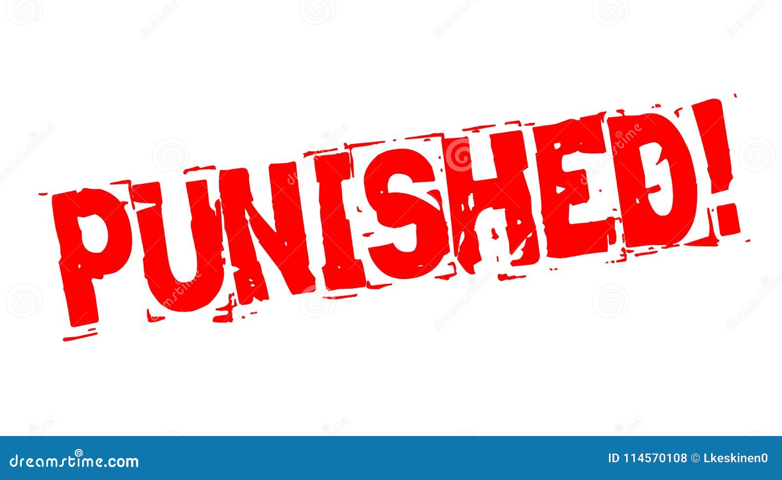 Sello negro castigado ilustración del vector. Ilustración de imponer ...
