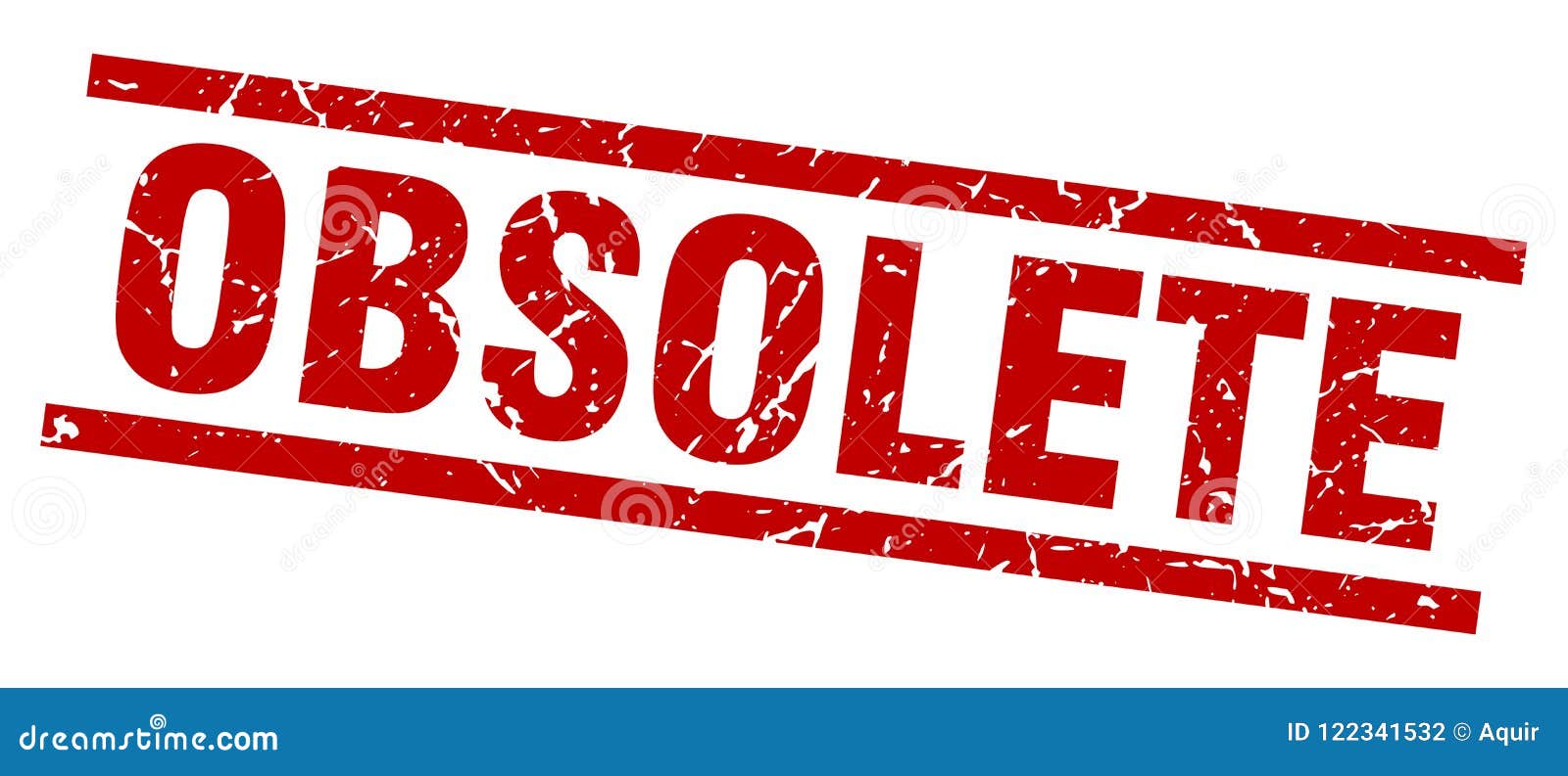 Sello obsoleto ilustración del vector. Ilustración de vector - 122341532