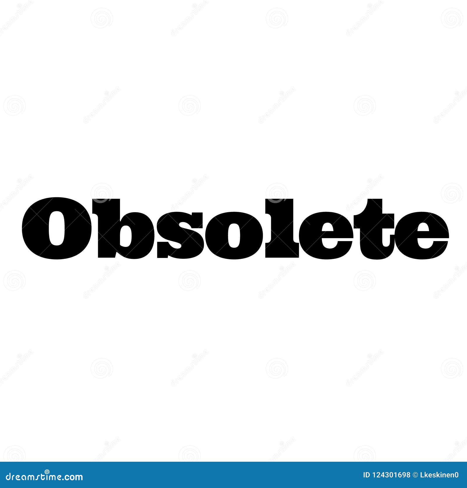 Sello obsoleto en blanco ilustración del vector. Ilustración de icono ...