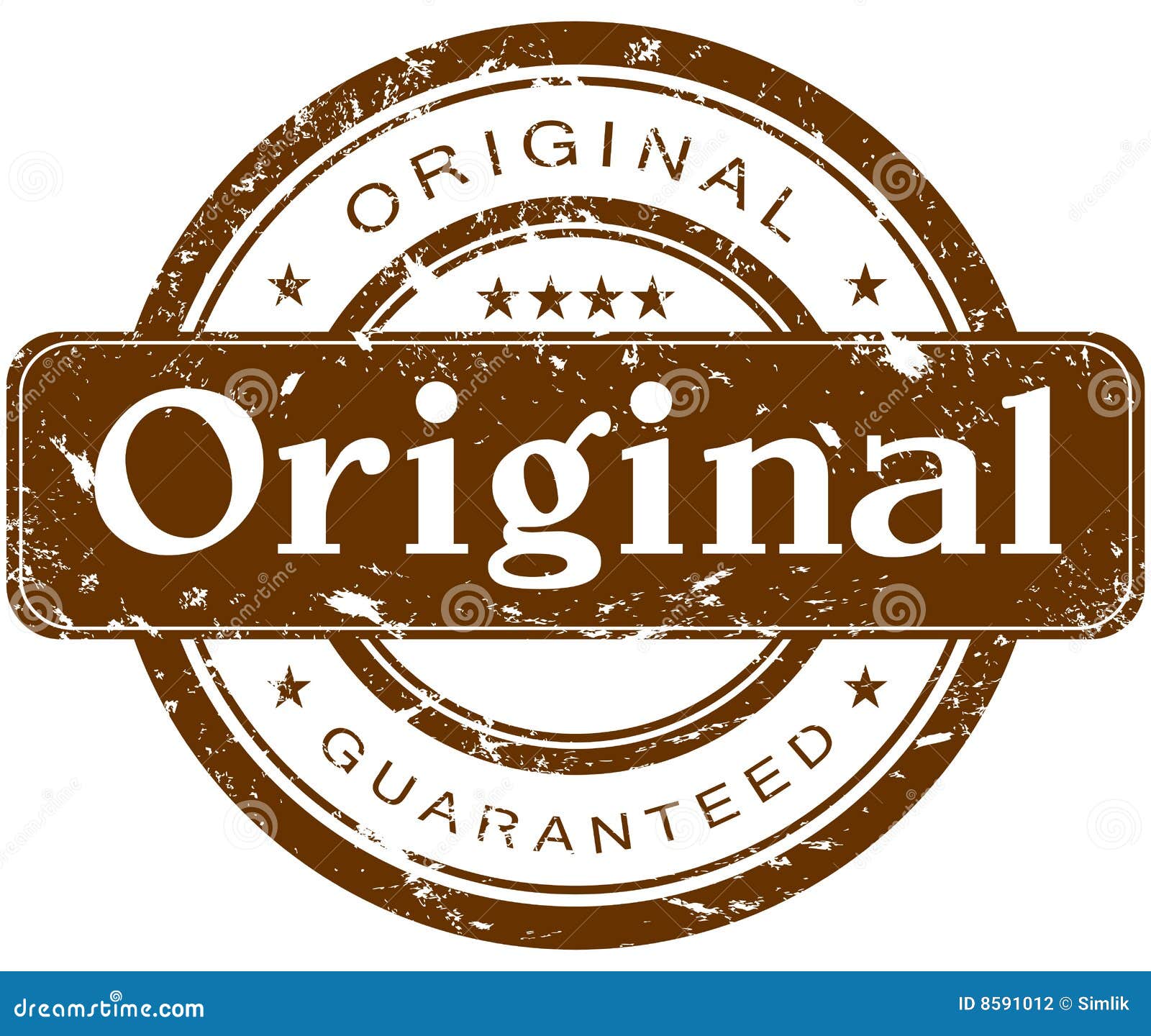 Sello original ilustración del vector. Ilustración de tinta - 8591012