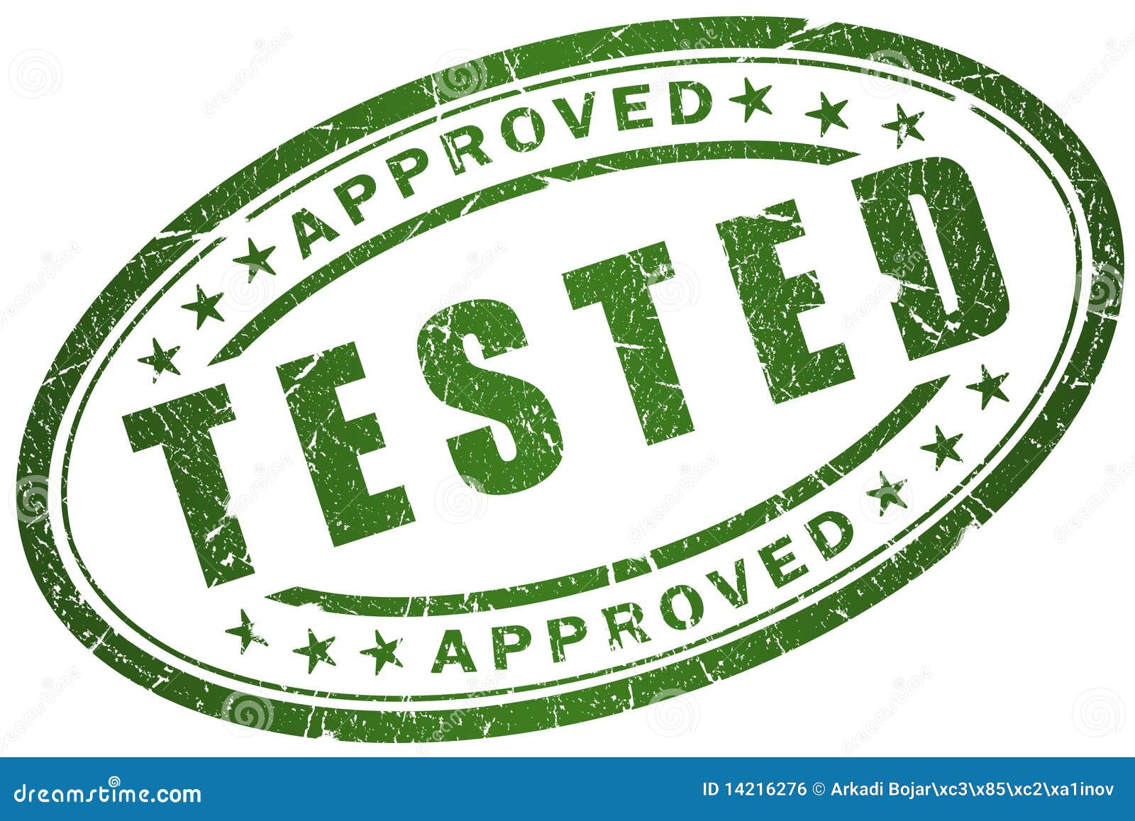 Sello probado stock de ilustración. Ilustración de muestra - 14216276