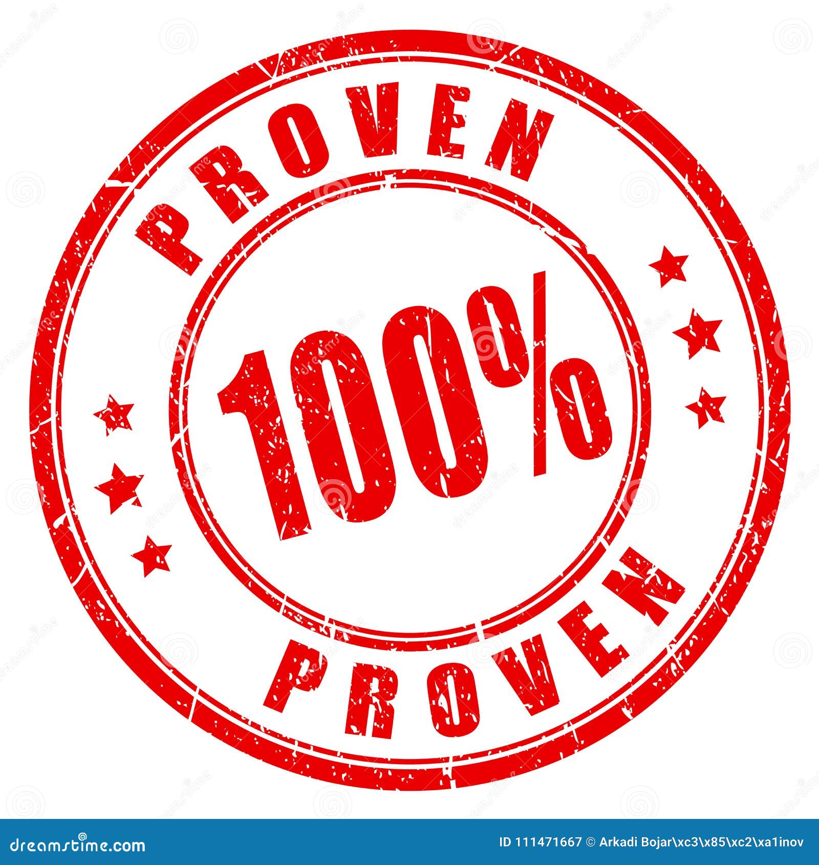 Sello probado del vector ilustración del vector. Ilustración de fondo ...