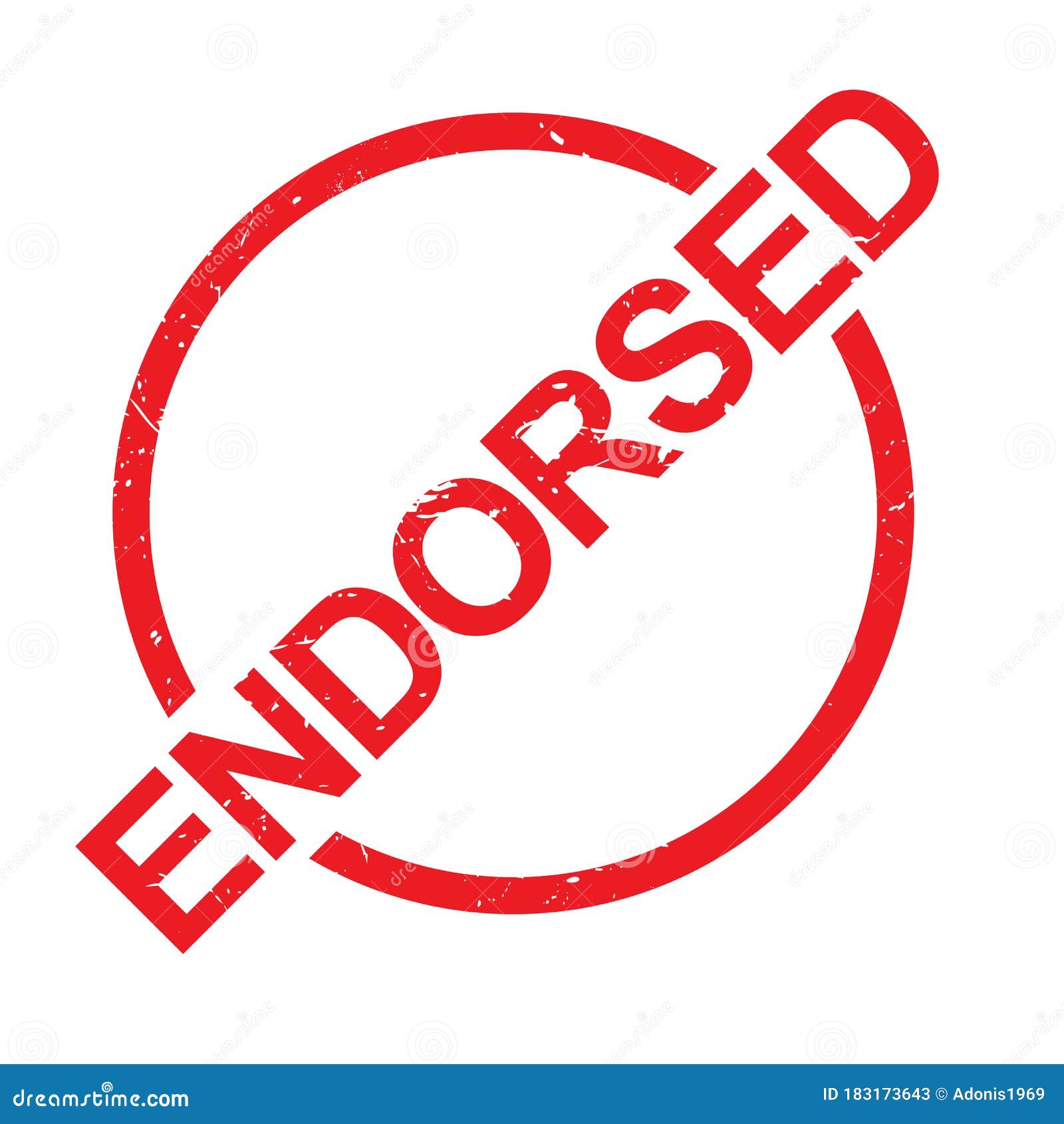 Sello refrendado stock de ilustración. Ilustración de interfaz - 183173643