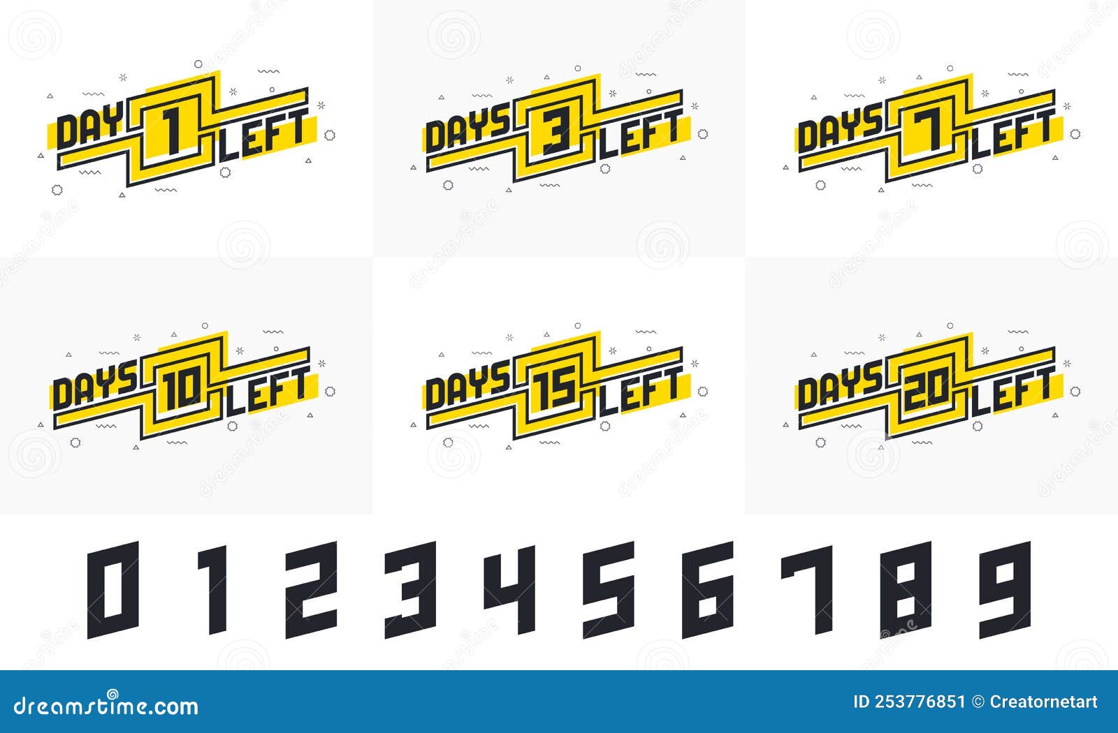 Sells Promotional Design Bundle. 1, 3, 7, 10, 15, 20 Days Left ...