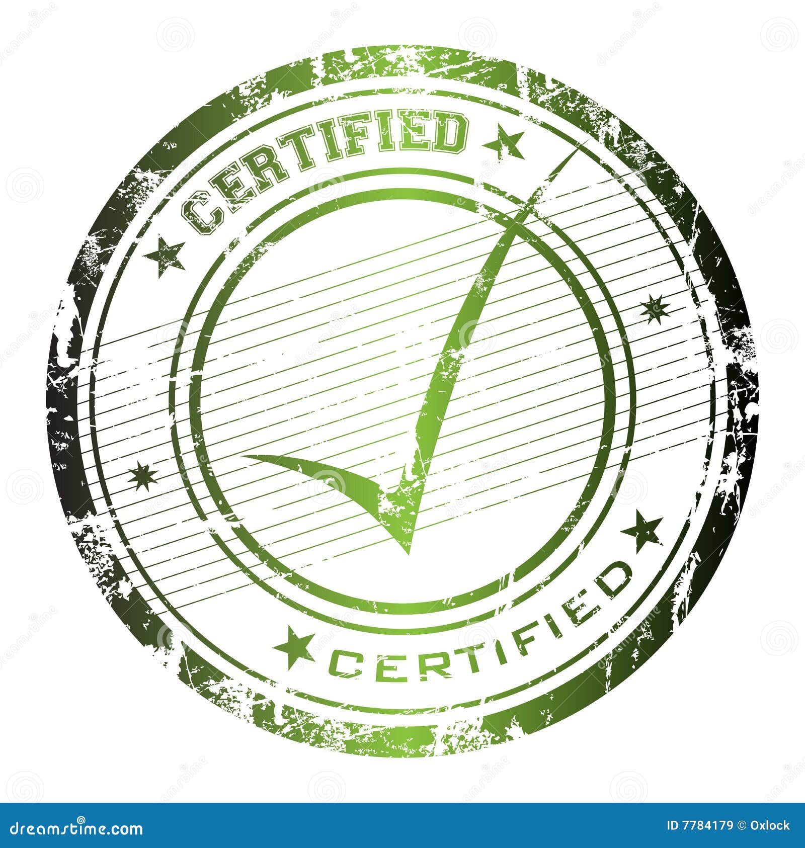 Selo certificado ilustração do vetor. Ilustração de arte - 7784179