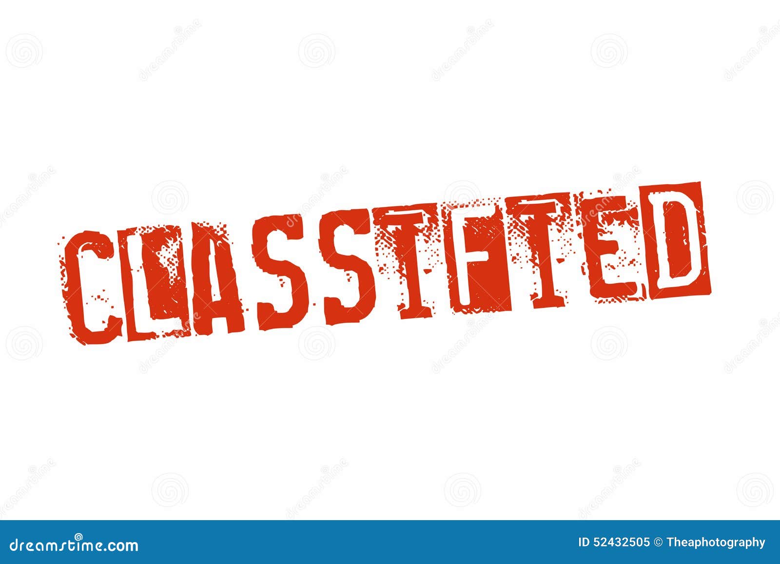 Selo classific ilustração stock. Ilustração de sinal - 52432505