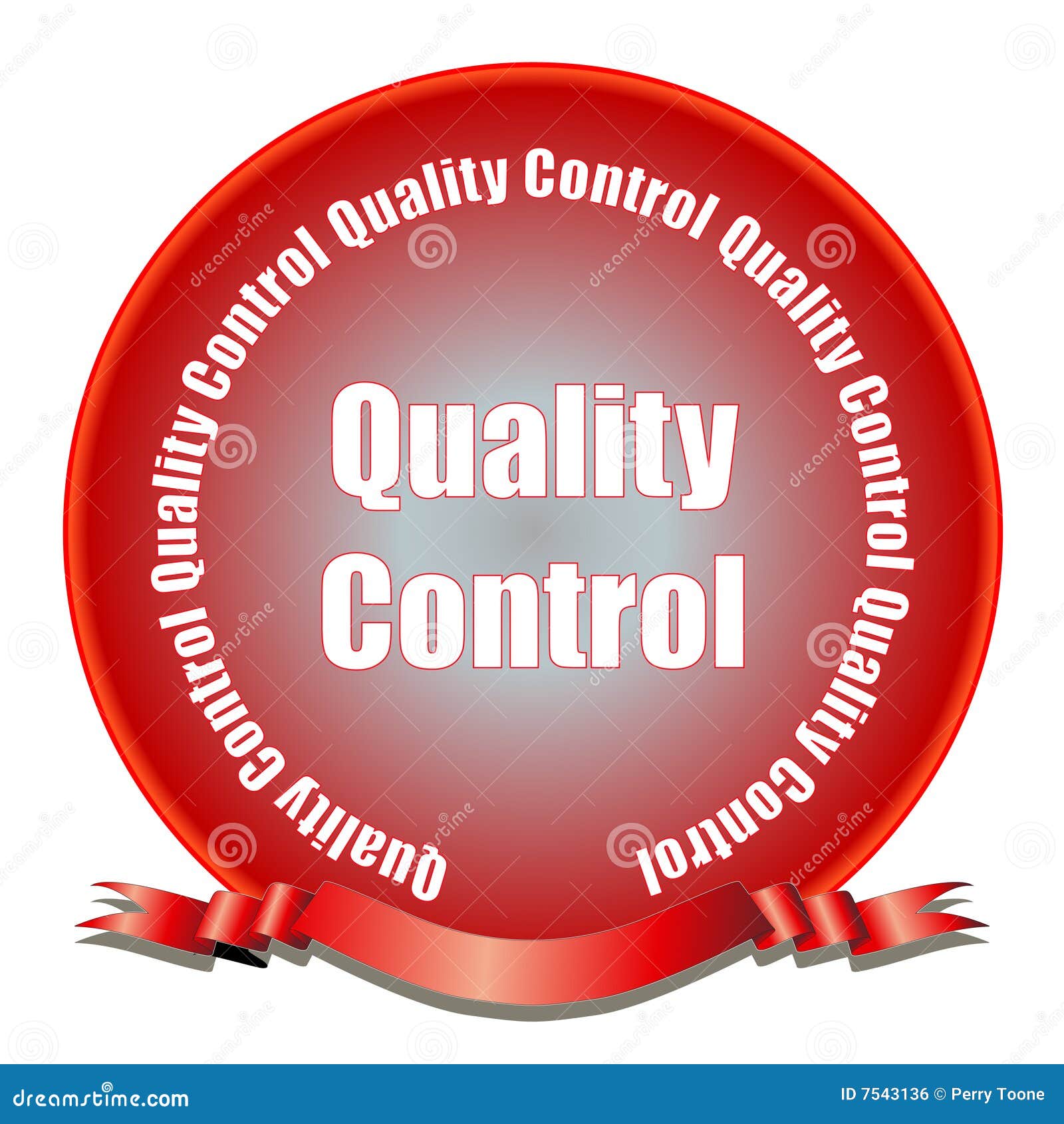 Selo Do Controle Da Qualidade Ilustração do Vetor - Ilustração de ...