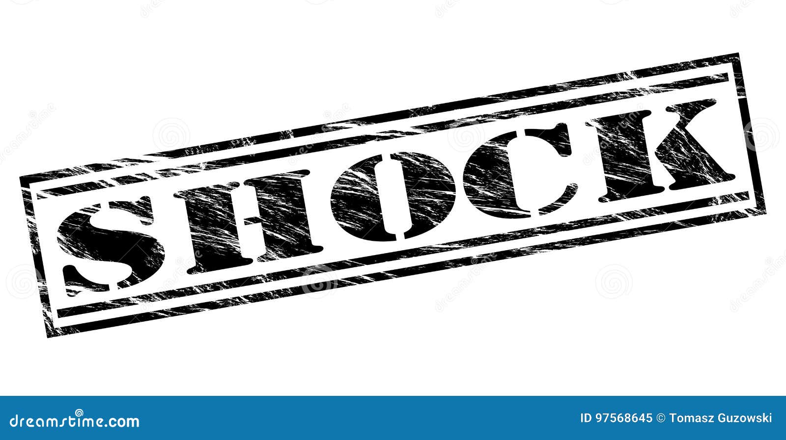 Selo do preto de choque ilustração stock. Ilustração de ilustrativo ...