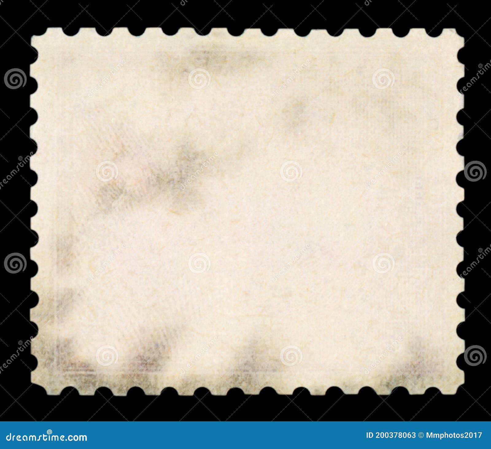 Selo em branco isolado imagem de stock. Imagem de filatélica - 200378063