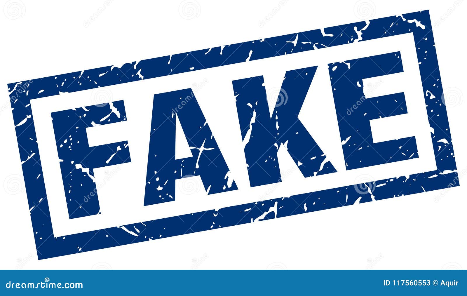 Selo falsificado ilustração do vetor. Ilustração de molde - 117560553