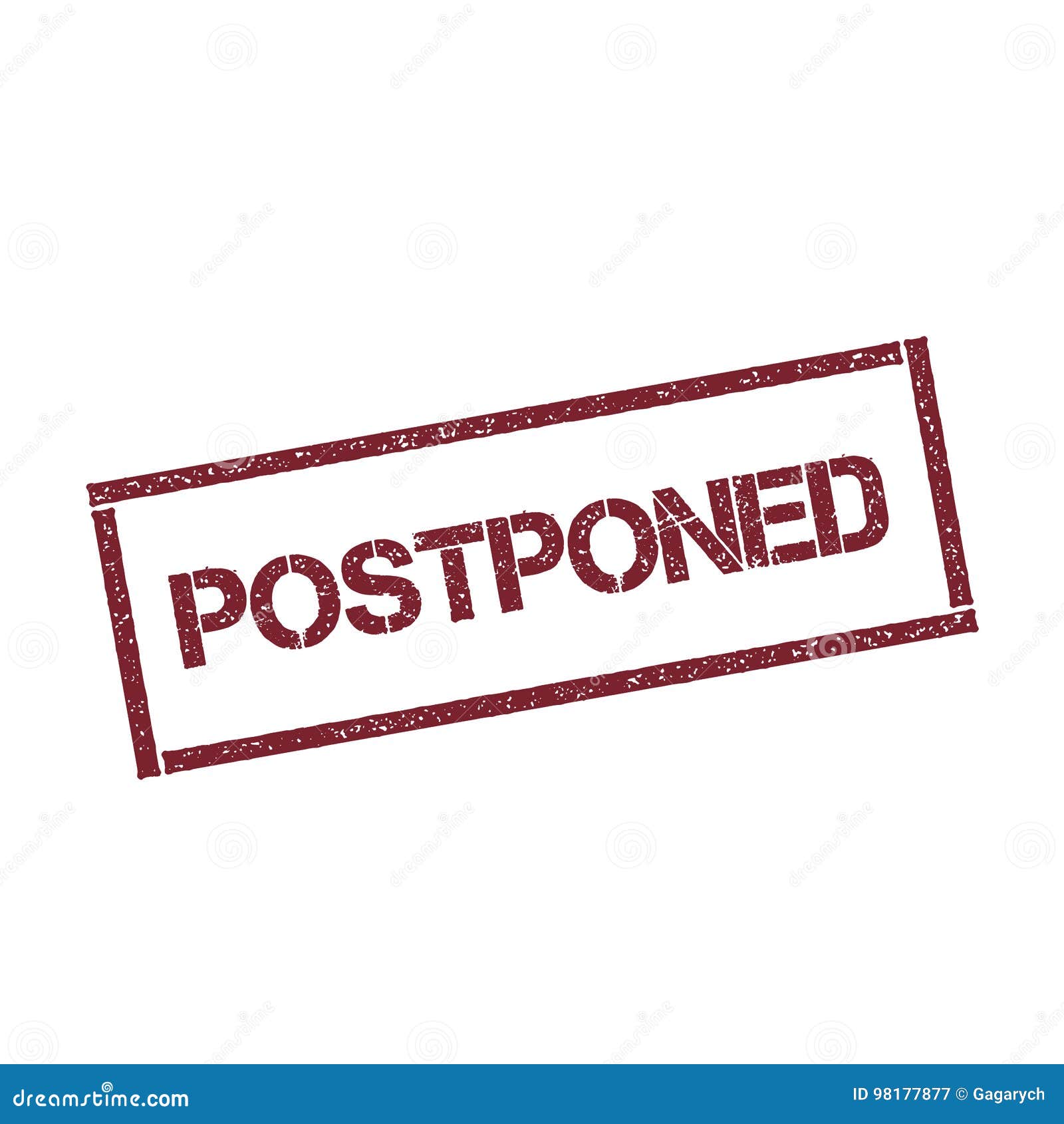 Selo retangular adiado ilustração do vetor. Ilustração de isolado ...