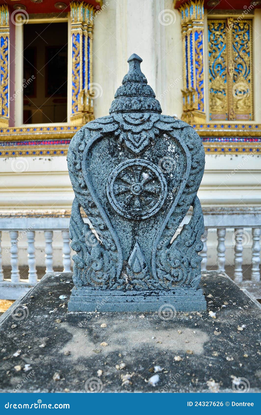 Sema, symbol of buddhism stock photo. Image of legend - 24327626