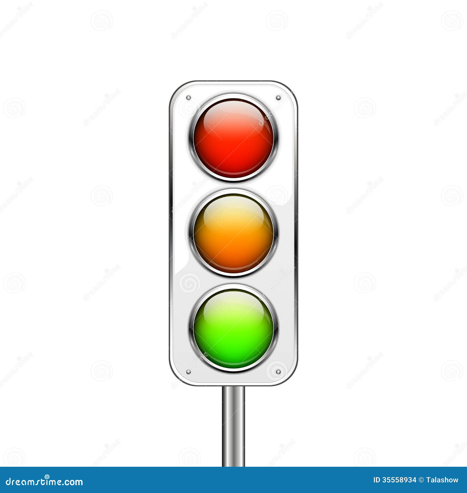 Semafori illustrazione vettoriale. Illustrazione di regoli - 35558934