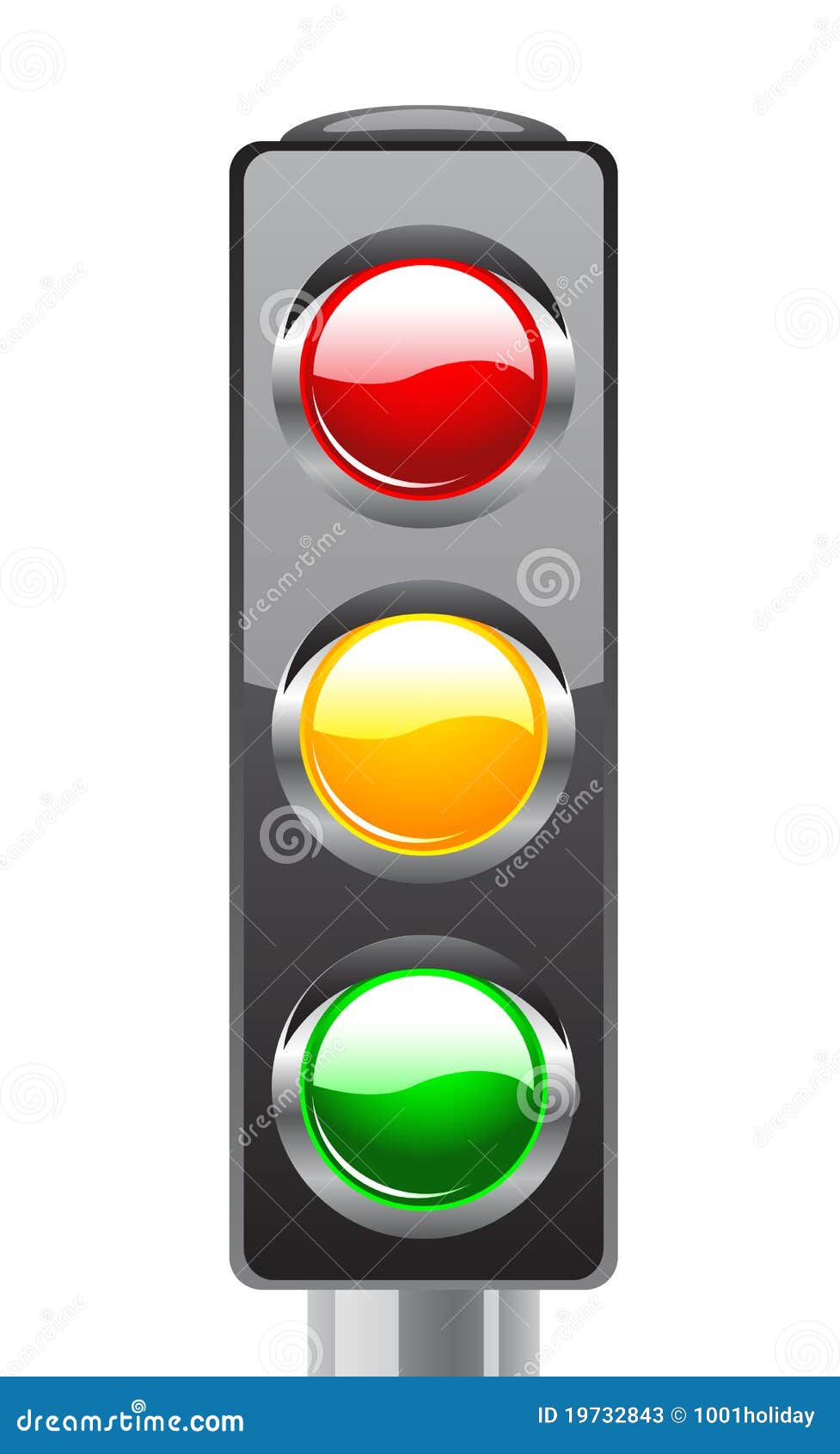Semafori Per Il Vostro Disegno Illustrazione Vettoriale - Illustrazione ...
