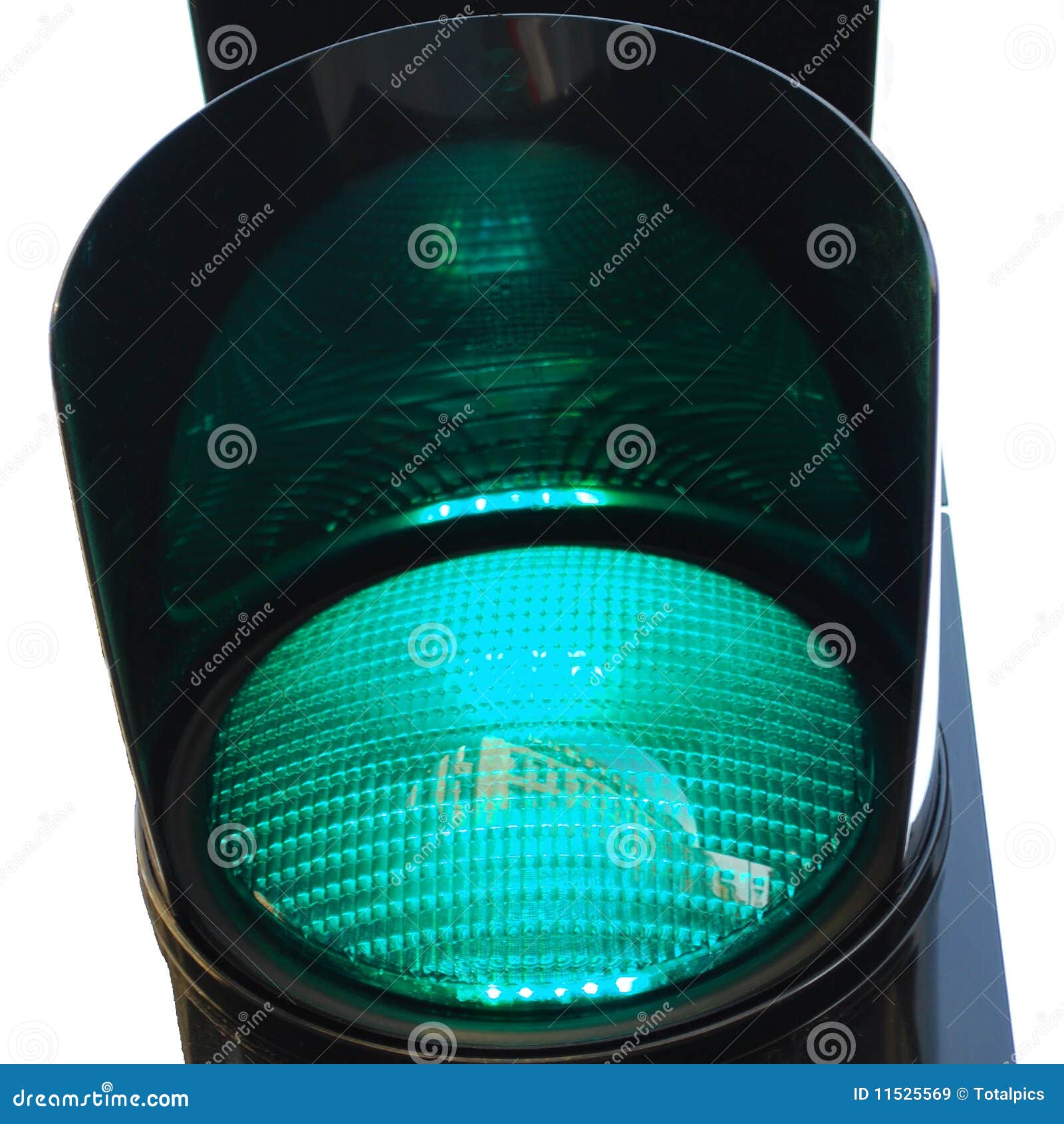 Semaforo verde immagine stock. Immagine di libertà, commercio - 11525569